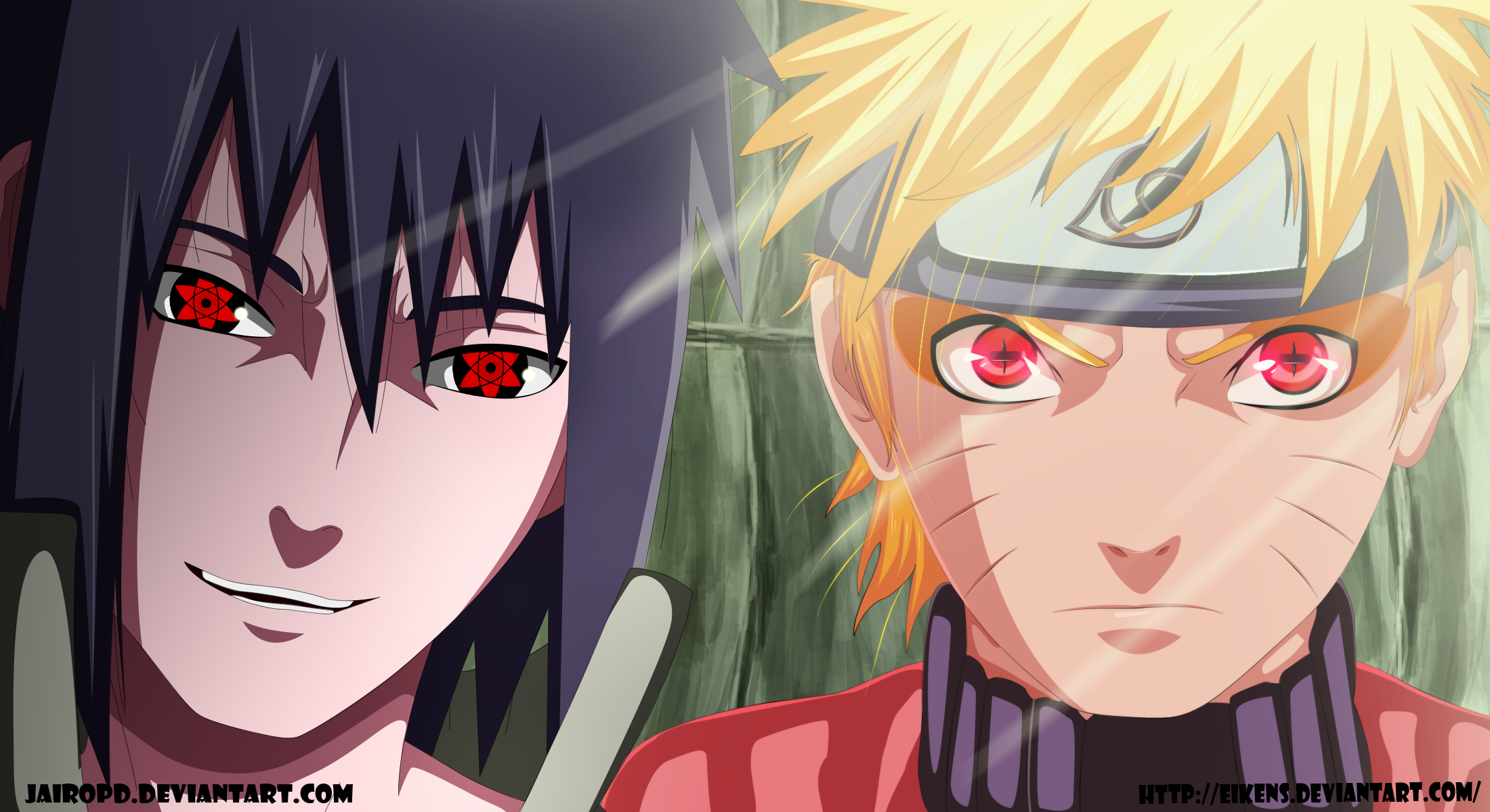 Naruto & Sasuke HD Wallpaper: Ultimate Naruto Anime Showdown by Jairo ...