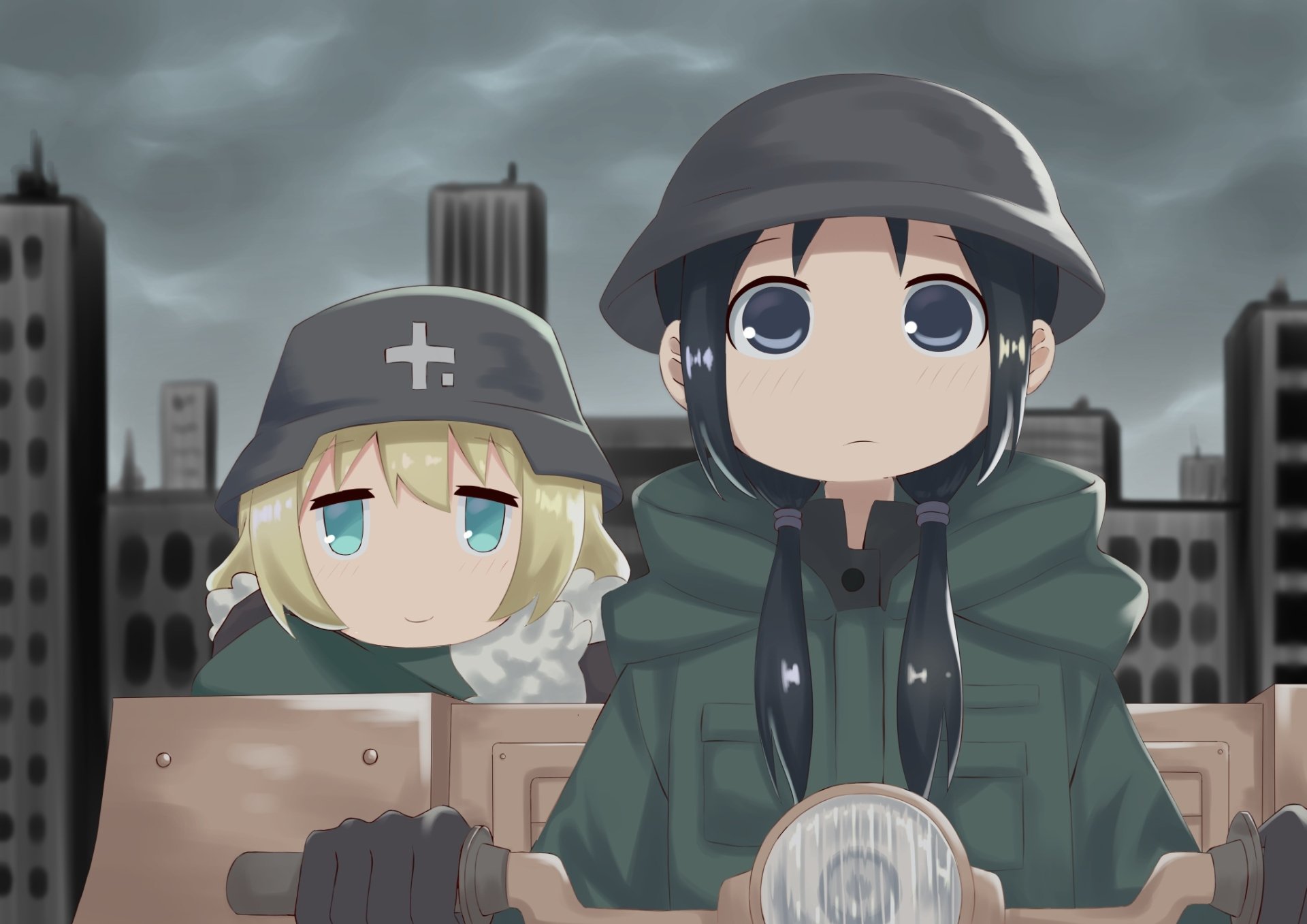 Download Yuuri (Girls' Last Tour) Chito (Girls' Last Tour) Anime Girls ...