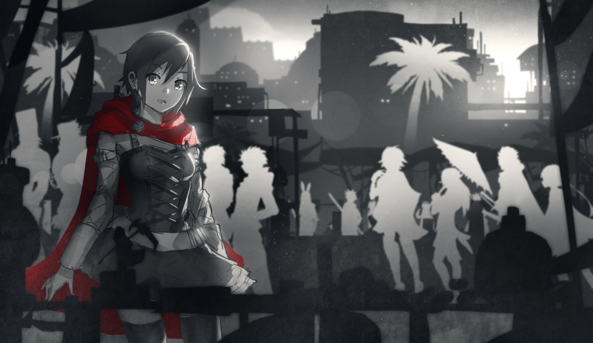 Download Ruby Rose (RWBY) Anime RWBY HD Wallpaper by anonamos701