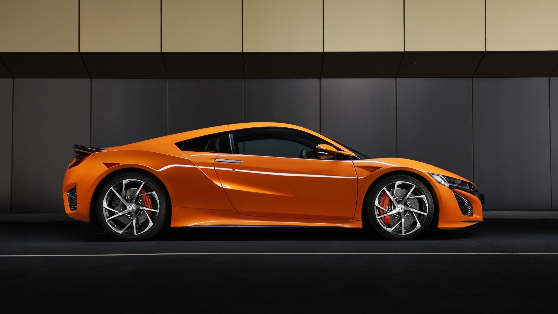 Download Supercar Orange Car Car Honda Vehicle Honda NSX 4k Ultra HD ...