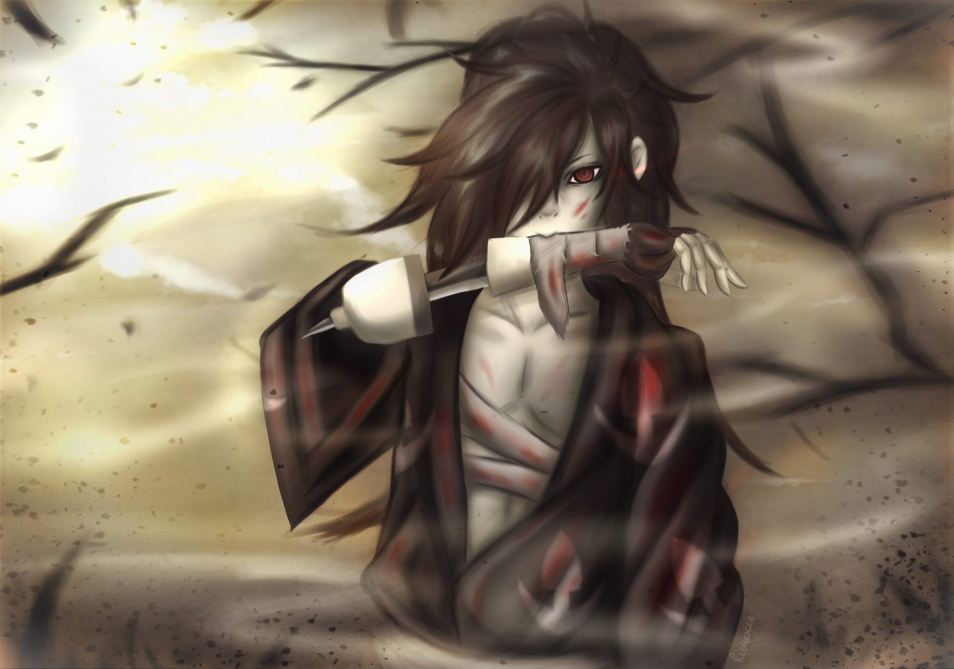 Download Dororo (Anime) Hyakkimaru (Dororo) Anime Dororo HD Wallpaper