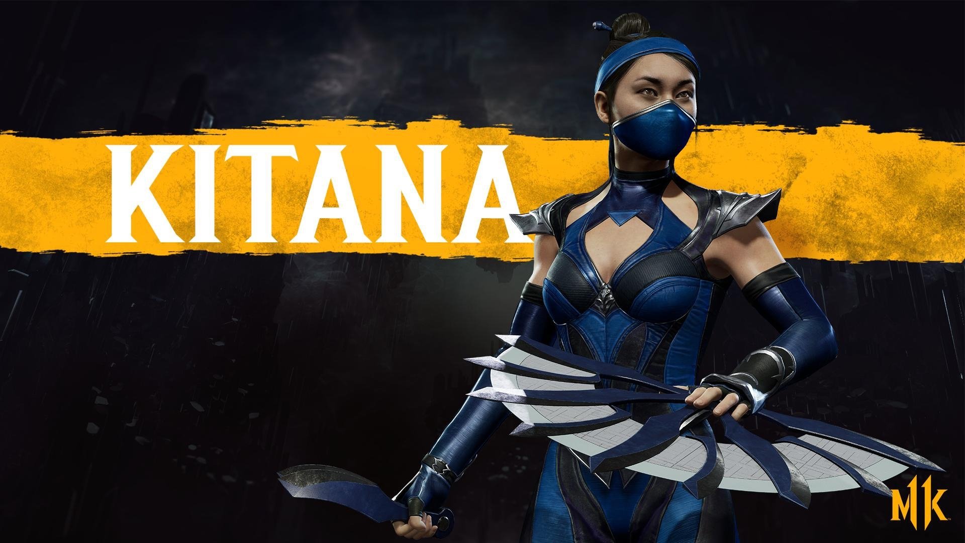 Kitana Unleashed: Stunning HD Mortal Kombat 11 Wallpaper