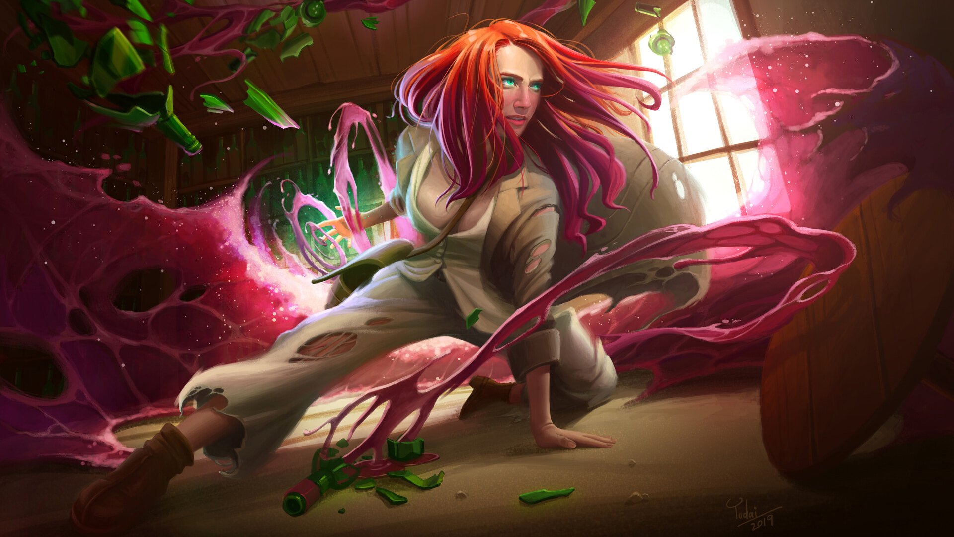 Download Green Eyes Red Hair DC Comics Mera (DC Comics) Comic HD ...