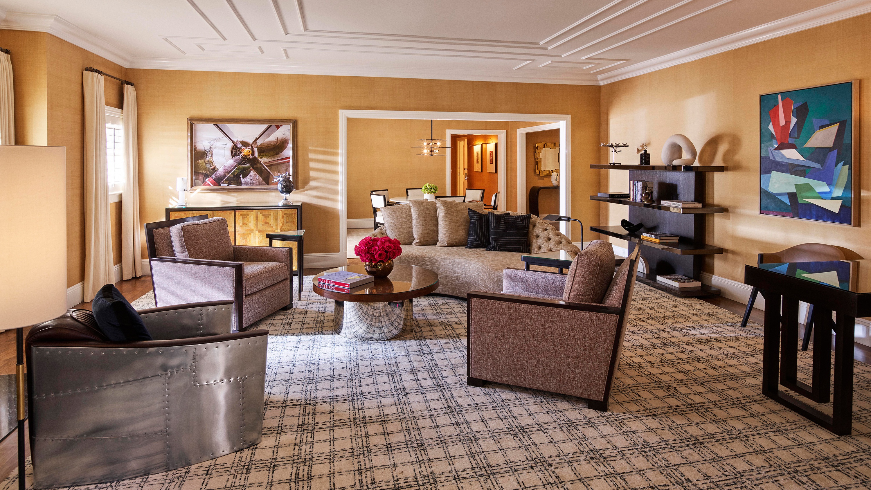 Download Furniture Living Room Man Made Room HD Wallpaper