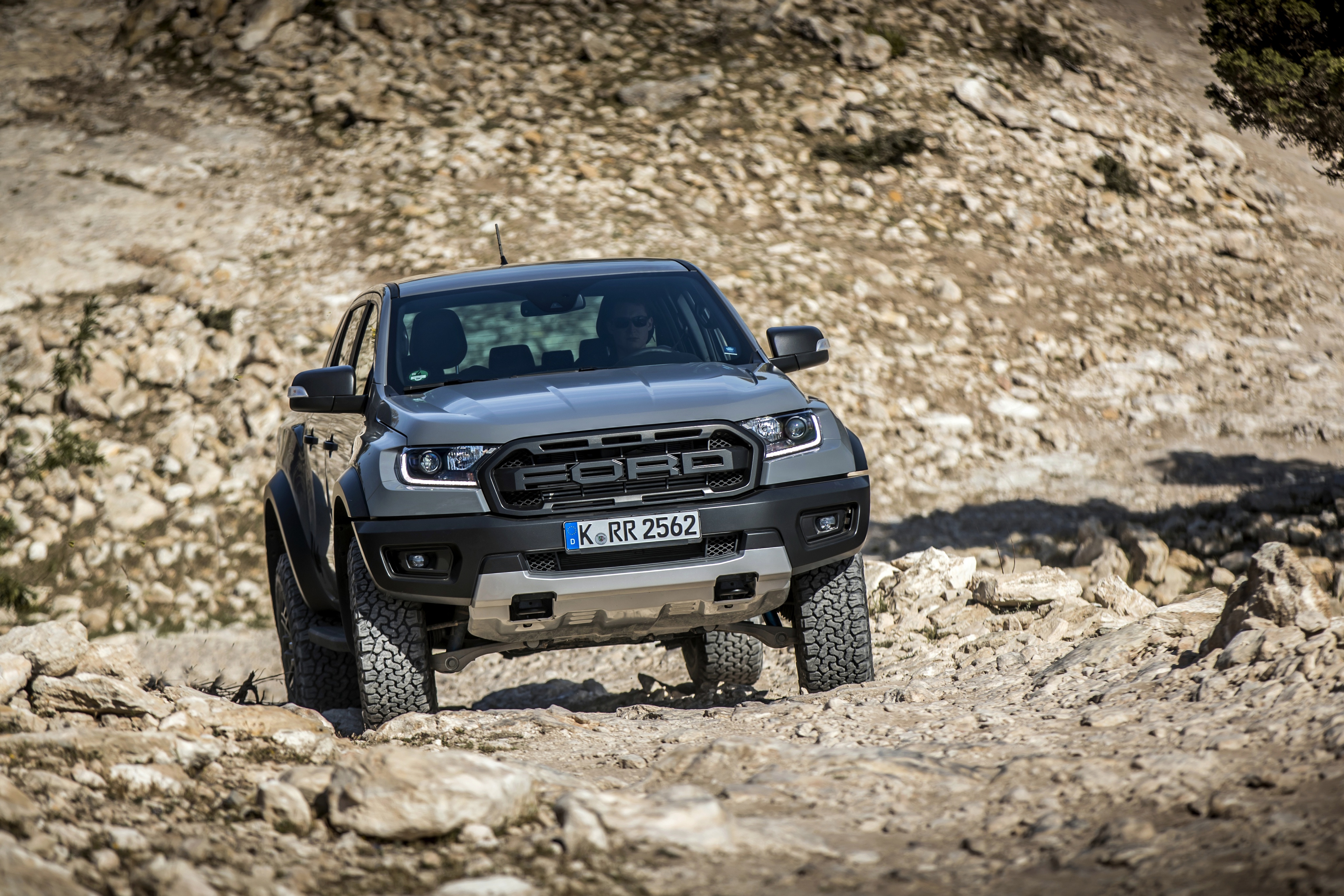 Download Off-road Silver Car Car Ford Vehicle Ford Raptor 4k Ultra HD ...