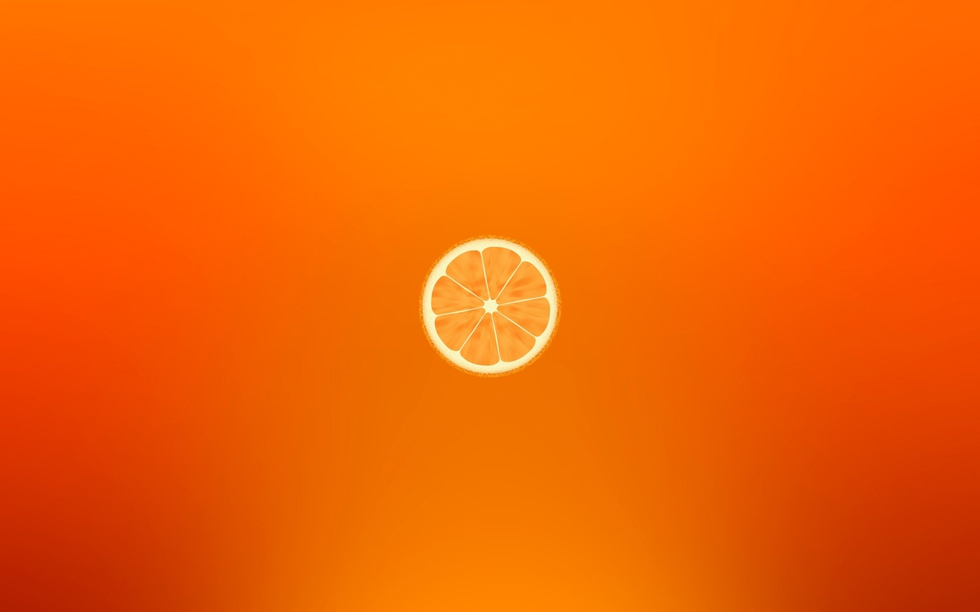 Download Orange (Color) Orange (Fruit) Artistic Minimalist HD Wallpaper ...