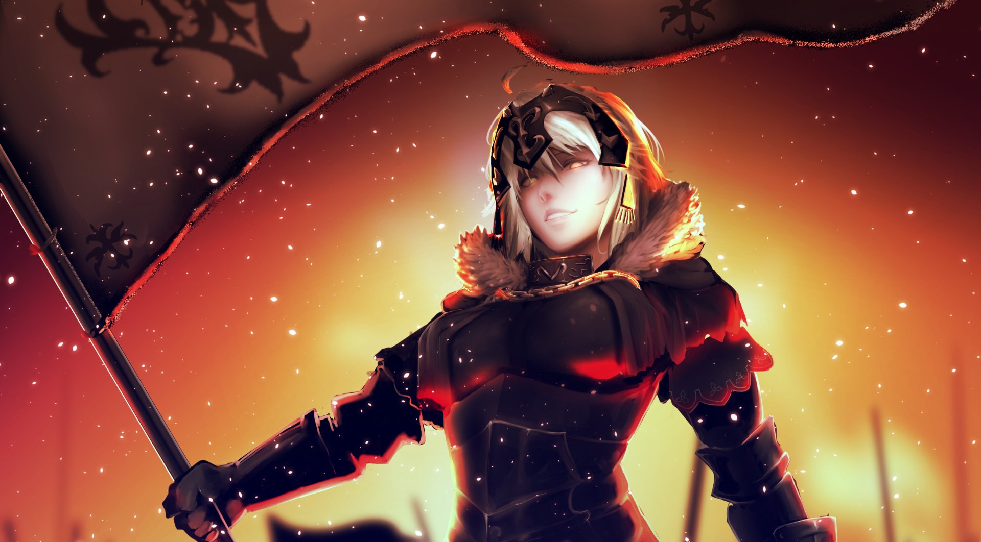 Jeanne d'Arc Alter: Fierce Avenger with Yellow Eyes – Fate/Grand Order ...