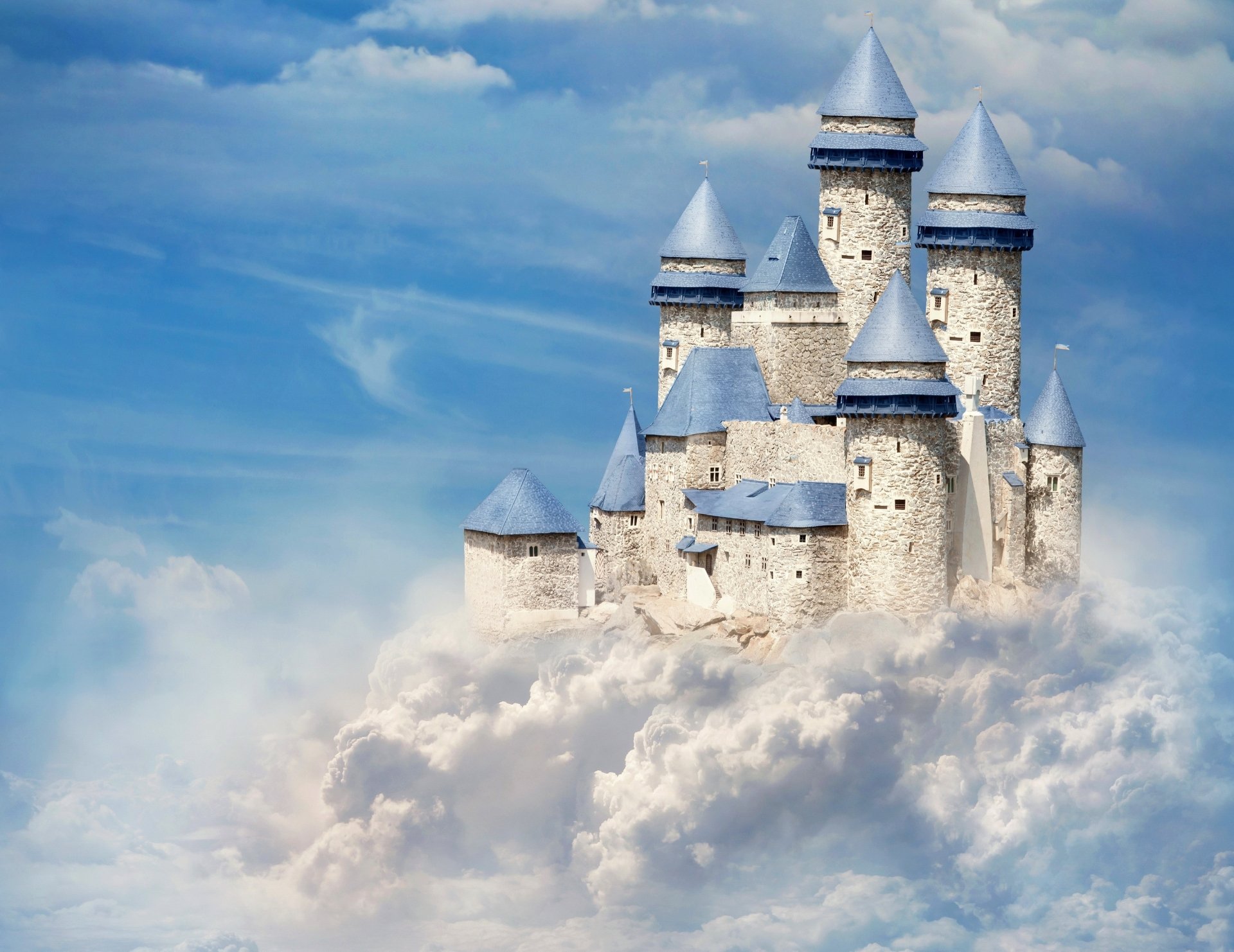 Download Fantasy Castle 4k Ultra HD Wallpaper