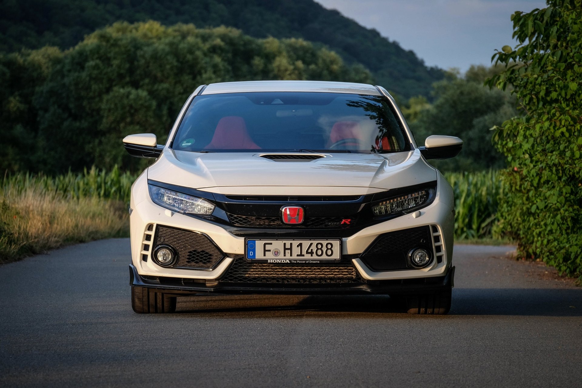 Download White Car Car Honda Civic Honda Vehicle Honda Civic Type R 4k ...
