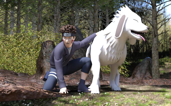 [10+] Akamaru (Naruto) Wallpapers