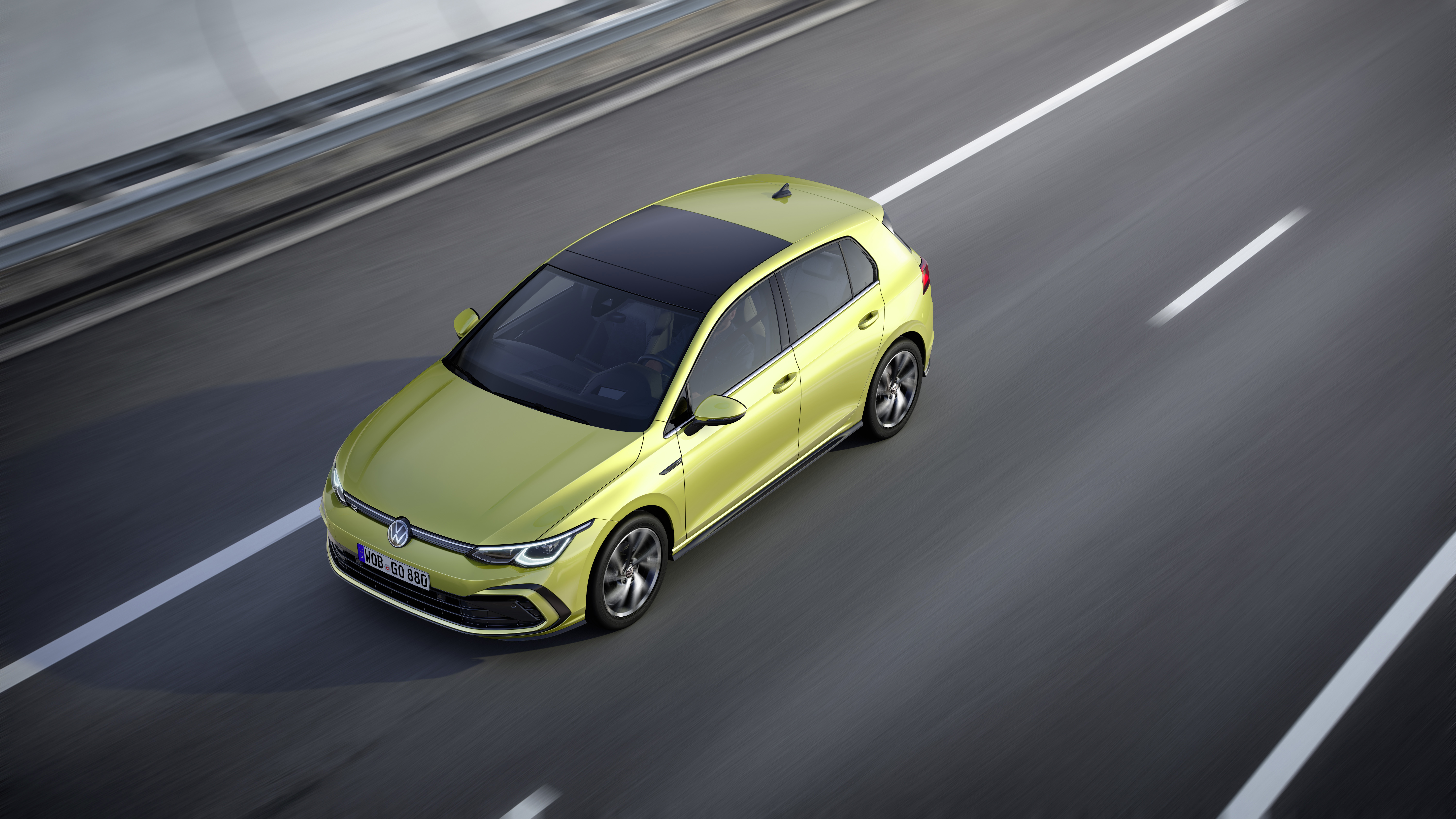 Download Yellow Car Compact Car Car Volkswagen Vehicle Volkswagen Golf ...