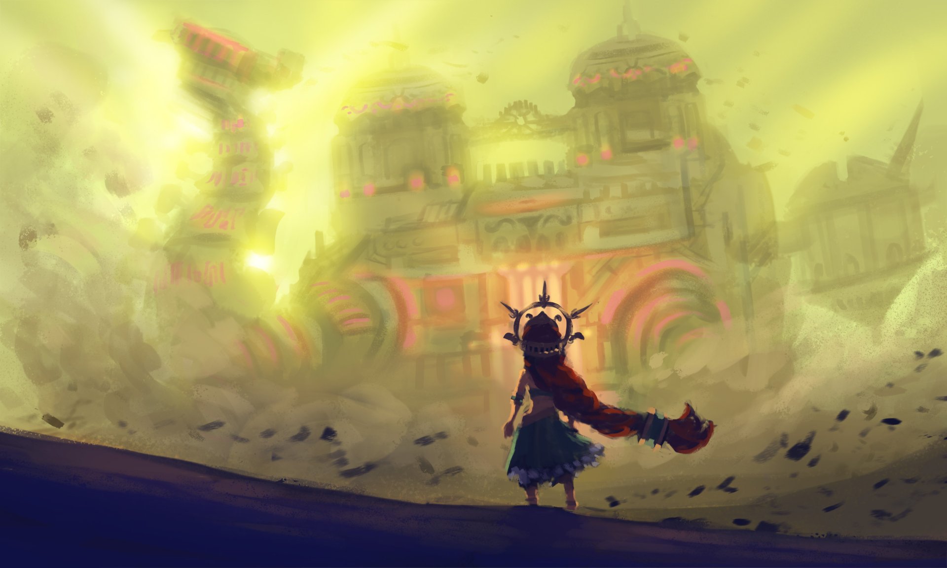 Download Riju (The Legend Of Zelda) Long Hair Video Game The Legend Of ...