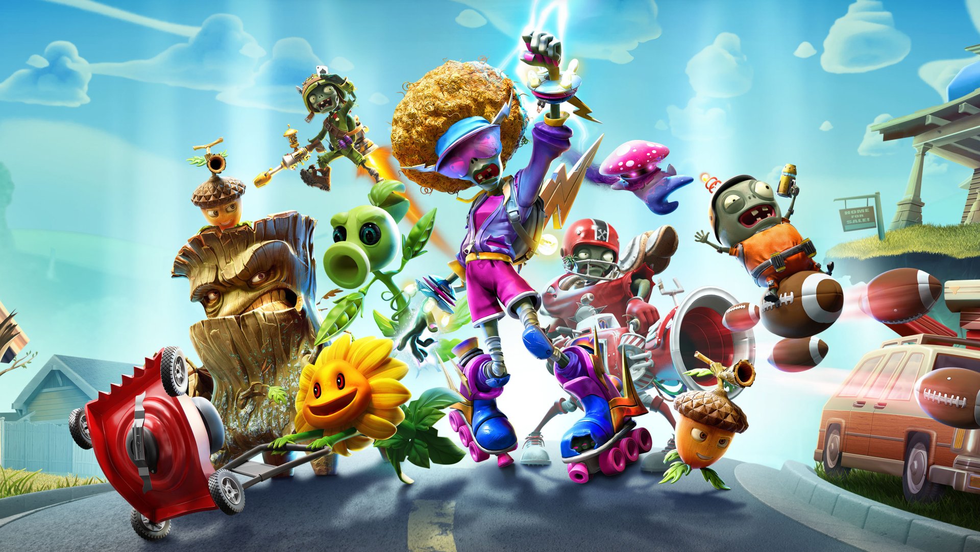 Download Video Game Plants Vs. Zombies HD Wallpaper