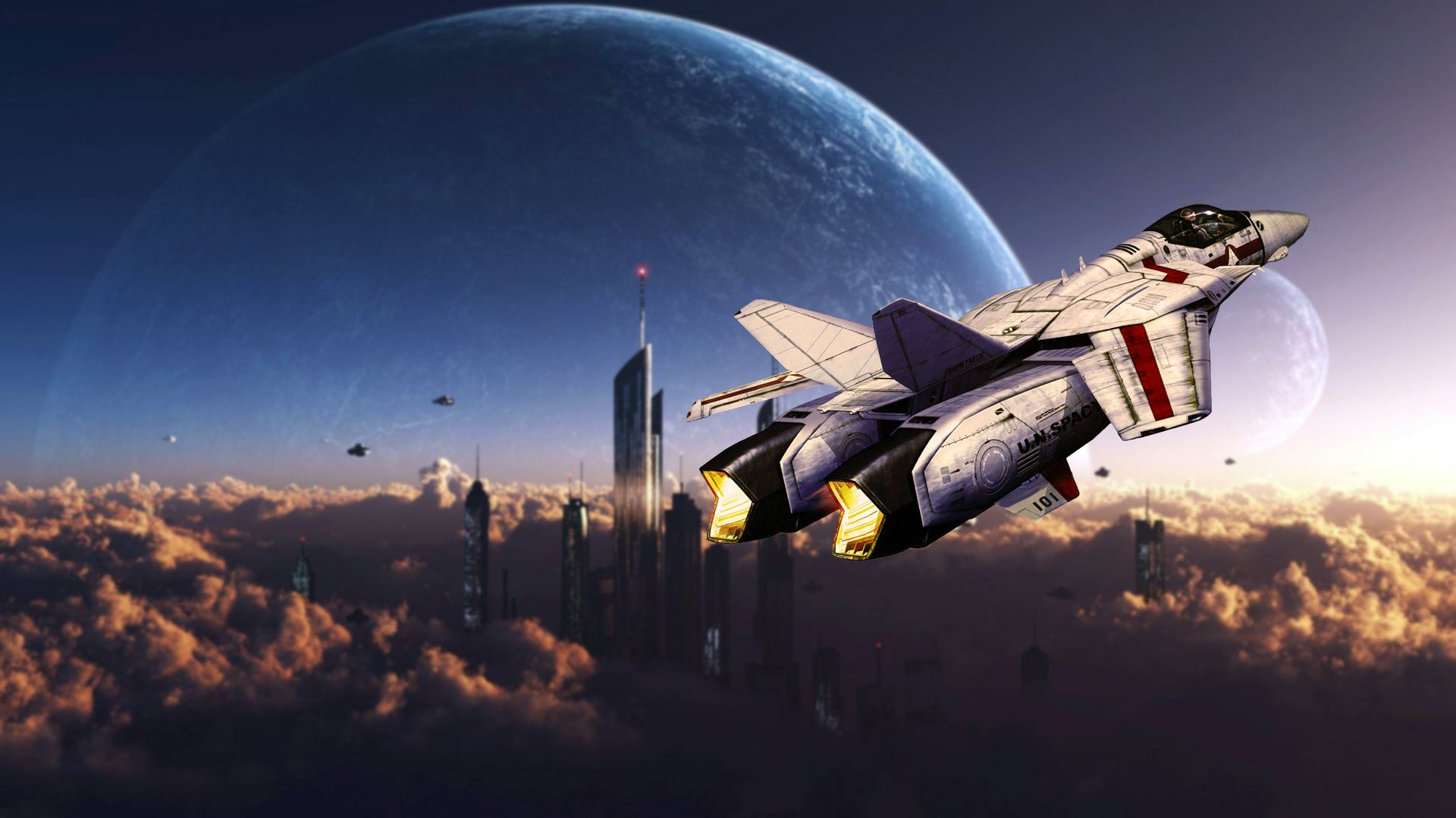 Download Macross Anime Robotech HD Wallpaper | 1920x1080 | Wallpaper Abyss