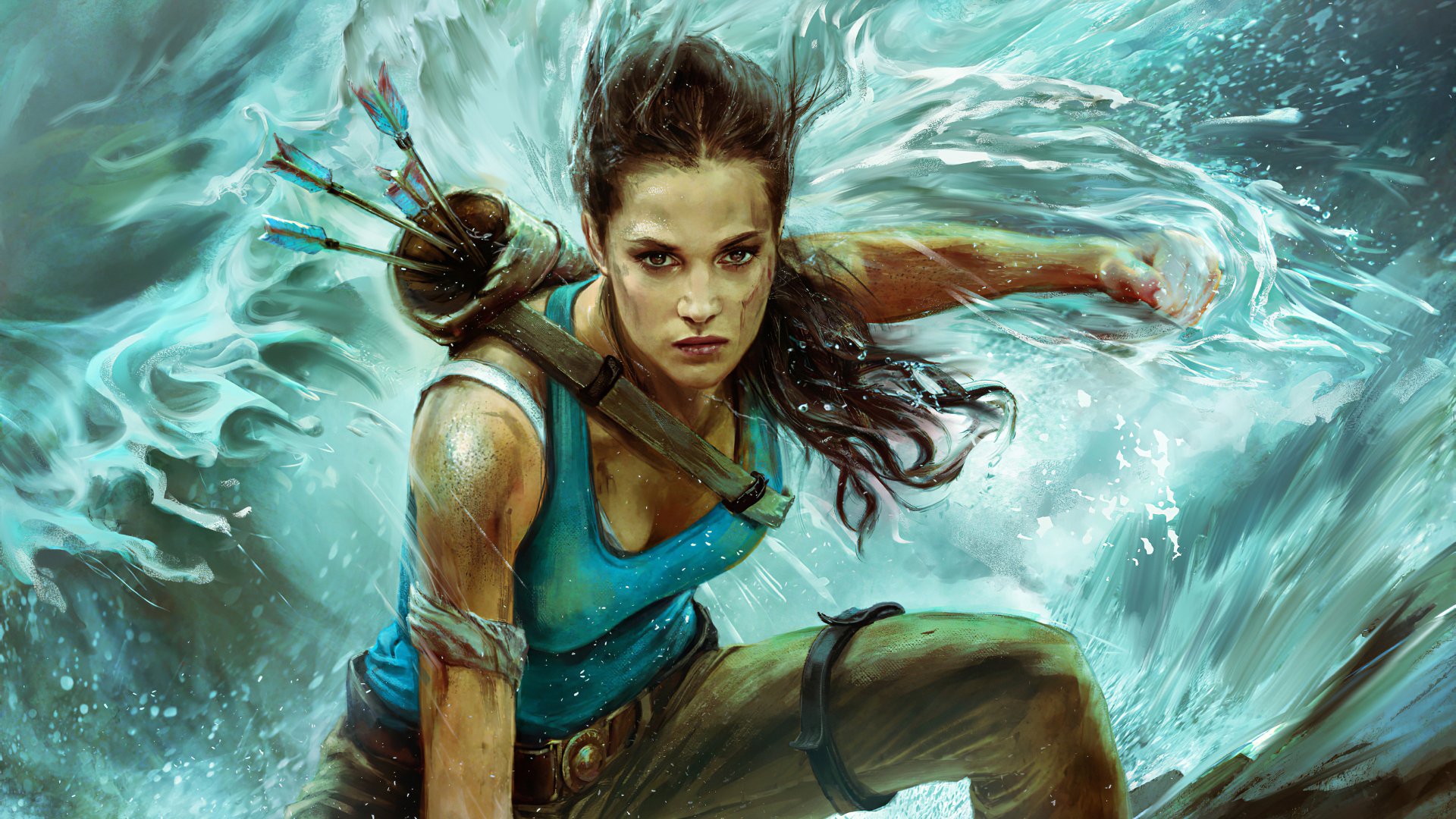 Download Lara Croft Video Game Tomb Raider 4k Ultra HD Wallpaper ...