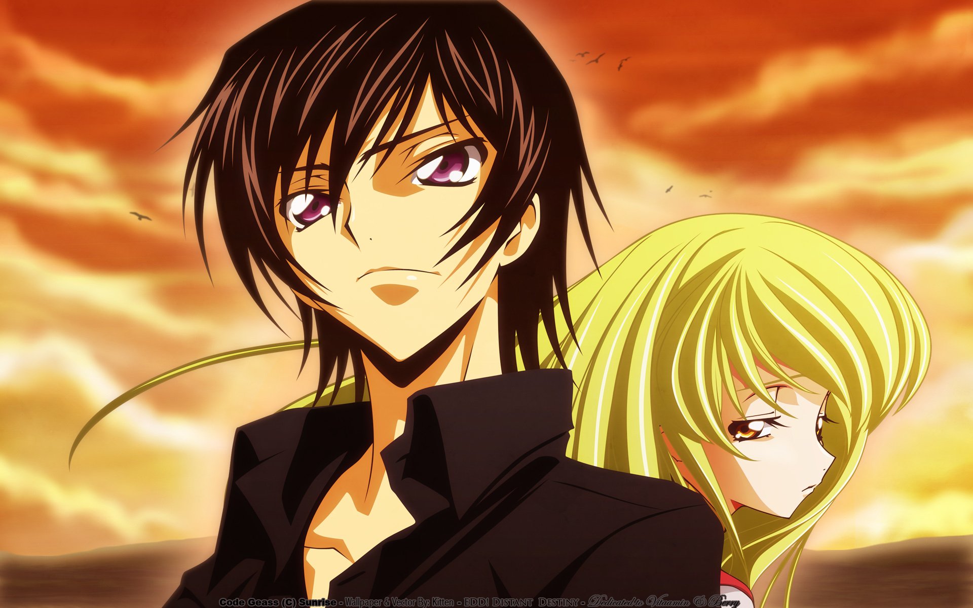 Lelouch & C.C. - Twilight | Code Geass: Royal Duo | Geass Sunset - Lelouch