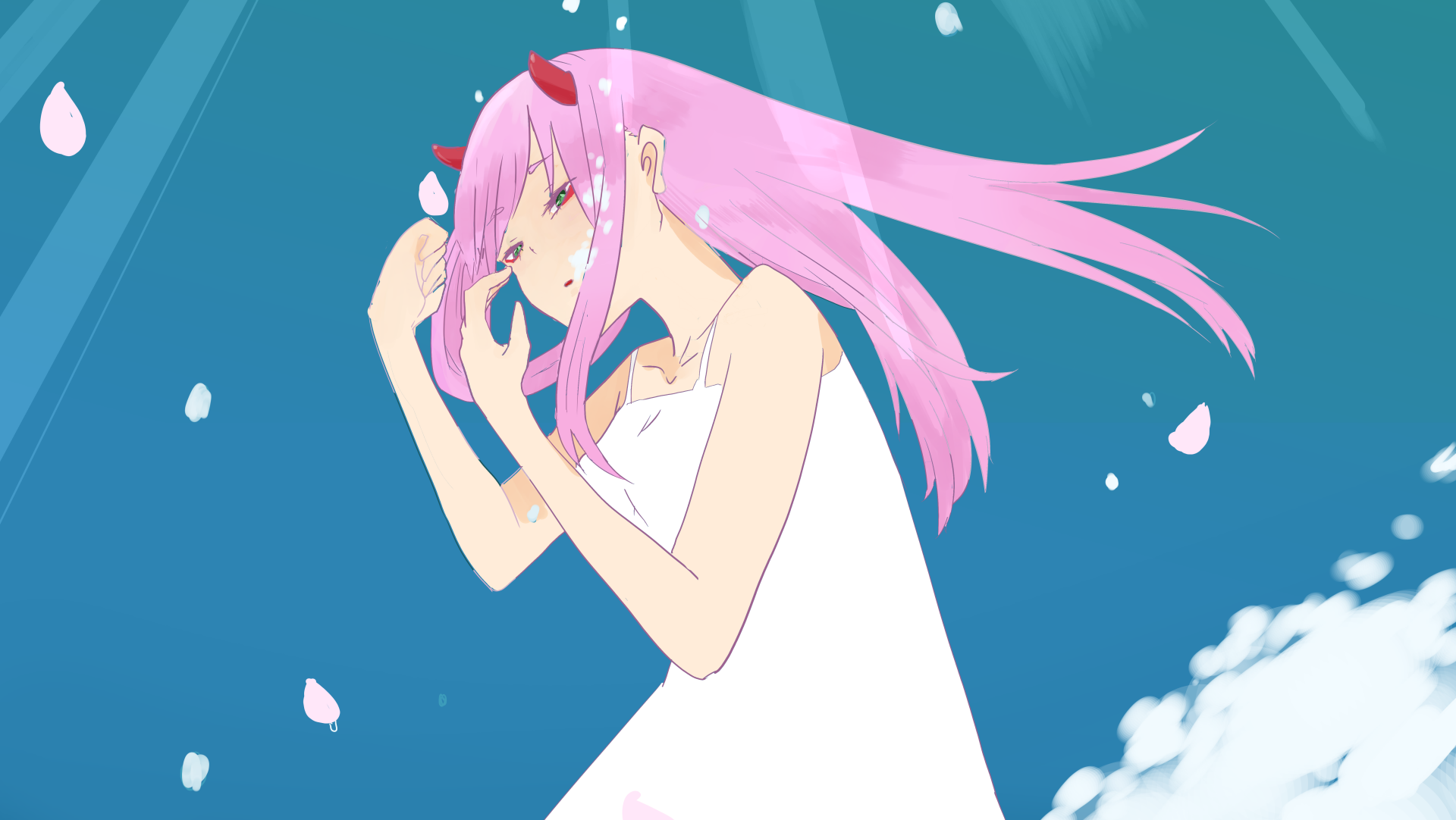 Download Zero Two (Darling In The FranXX) Anime Darling In The FranXX ...