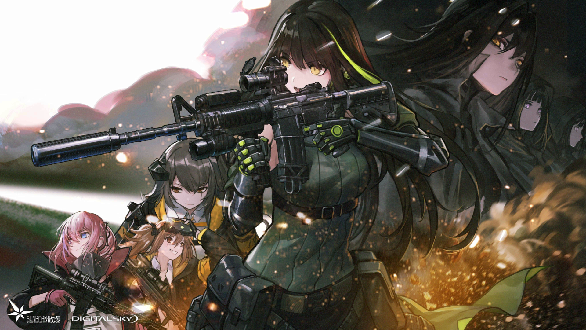 Download UMP9 (Girls Frontline) UMP45 (Girls Frontline) ST AR-15 (Girls ...
