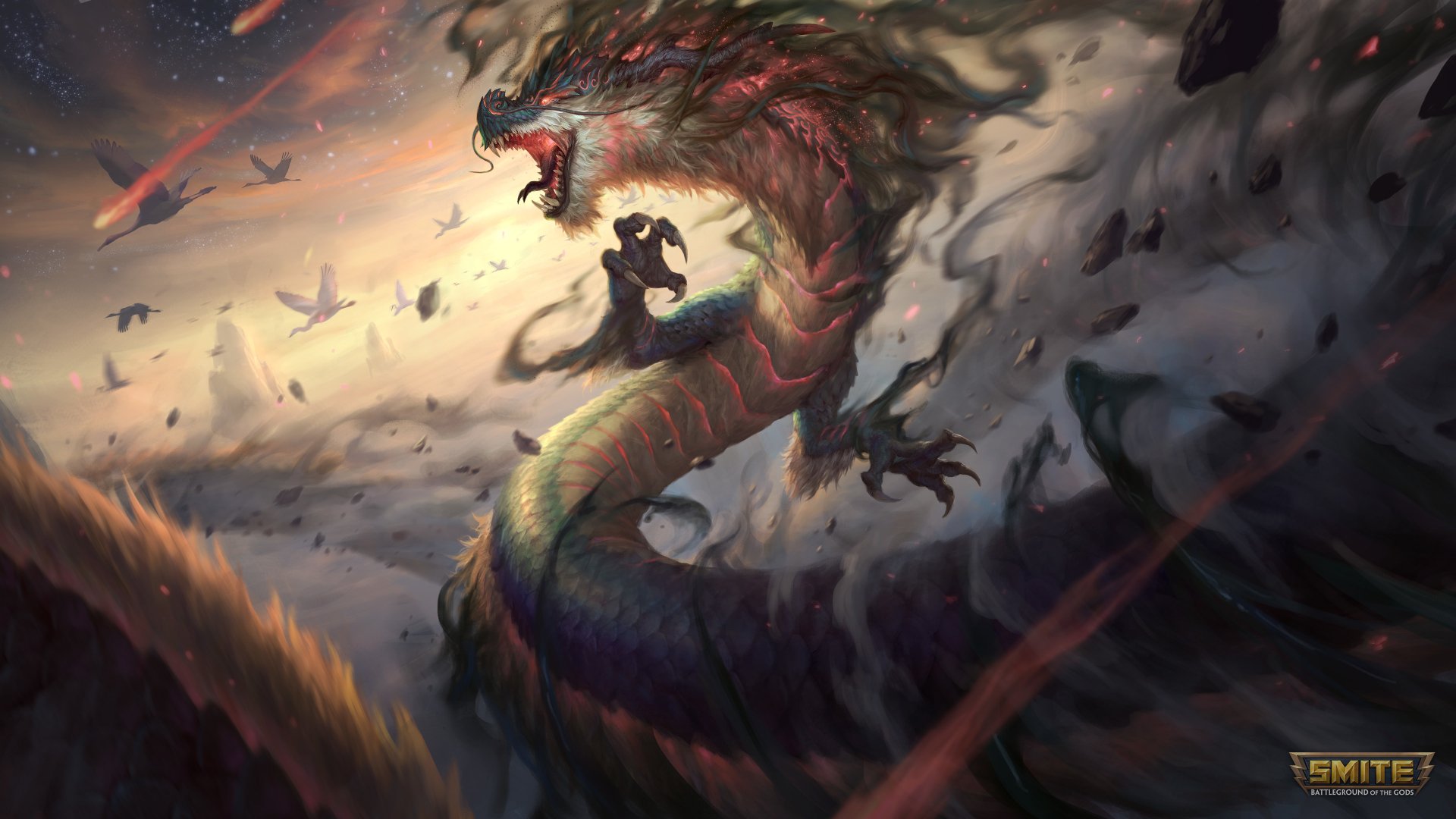 Download Jormungandr (Smite) Video Game Smite 4k Ultra HD Wallpaper
