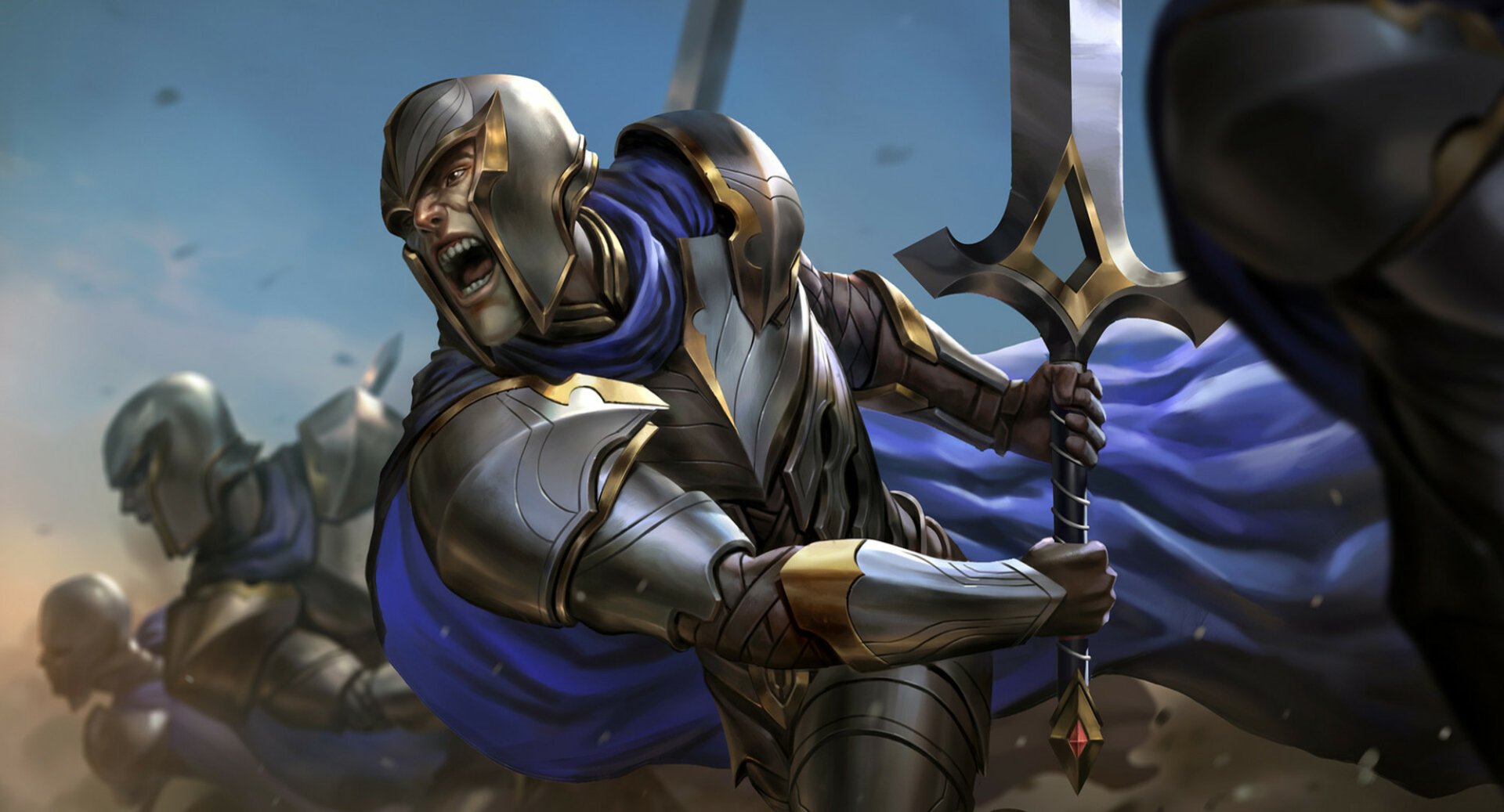 Download Armor Knight Video Game Legends Of Runeterra HD Wallpaper by ...