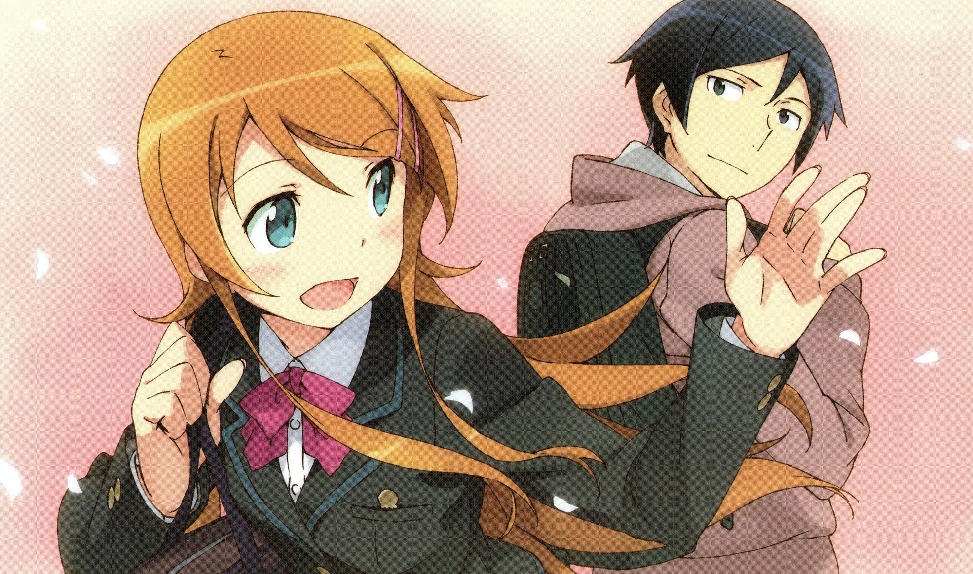 Download Kyōsuke Kōsaka Kirino Kousaka Anime Oreimo HD Wallpaper