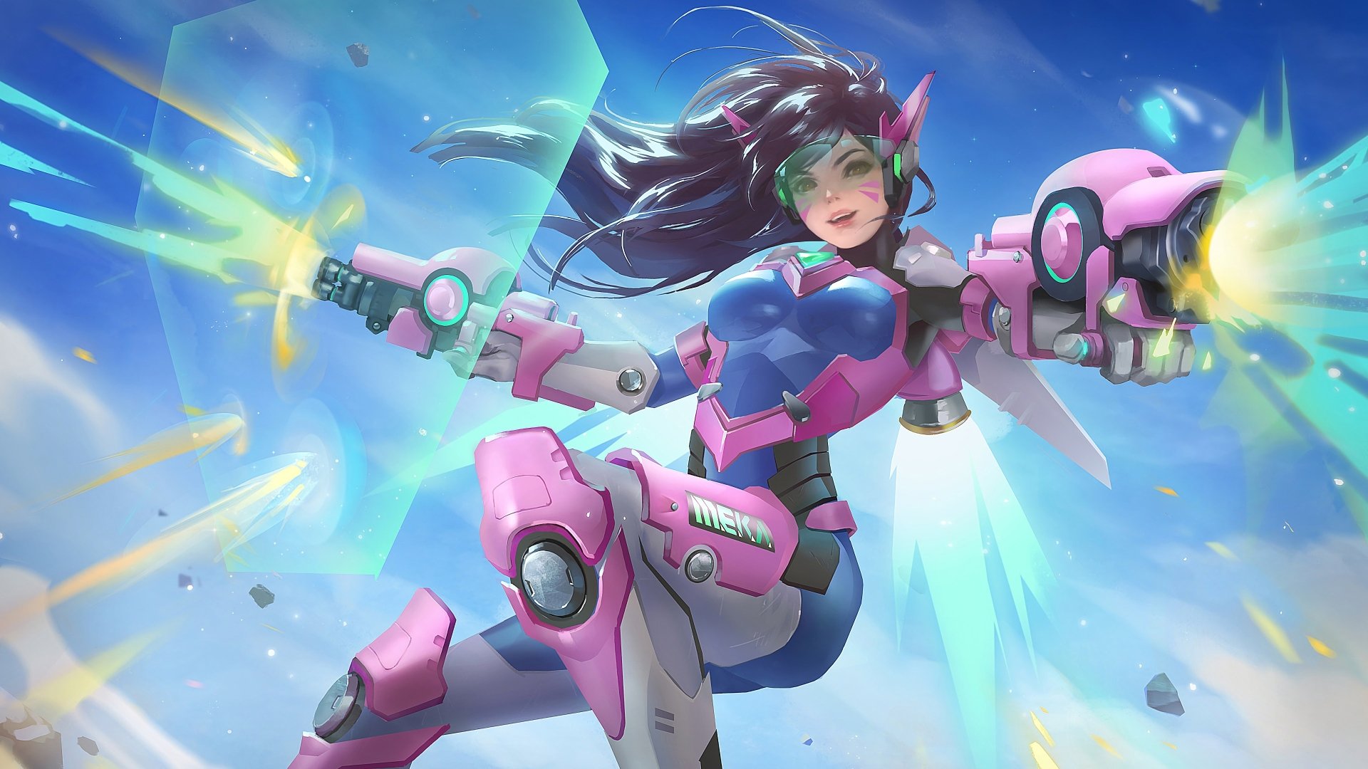 D.Va 4K Ultra HD Overwatch Wallpaper – Epic Video Game Heroine Showcase