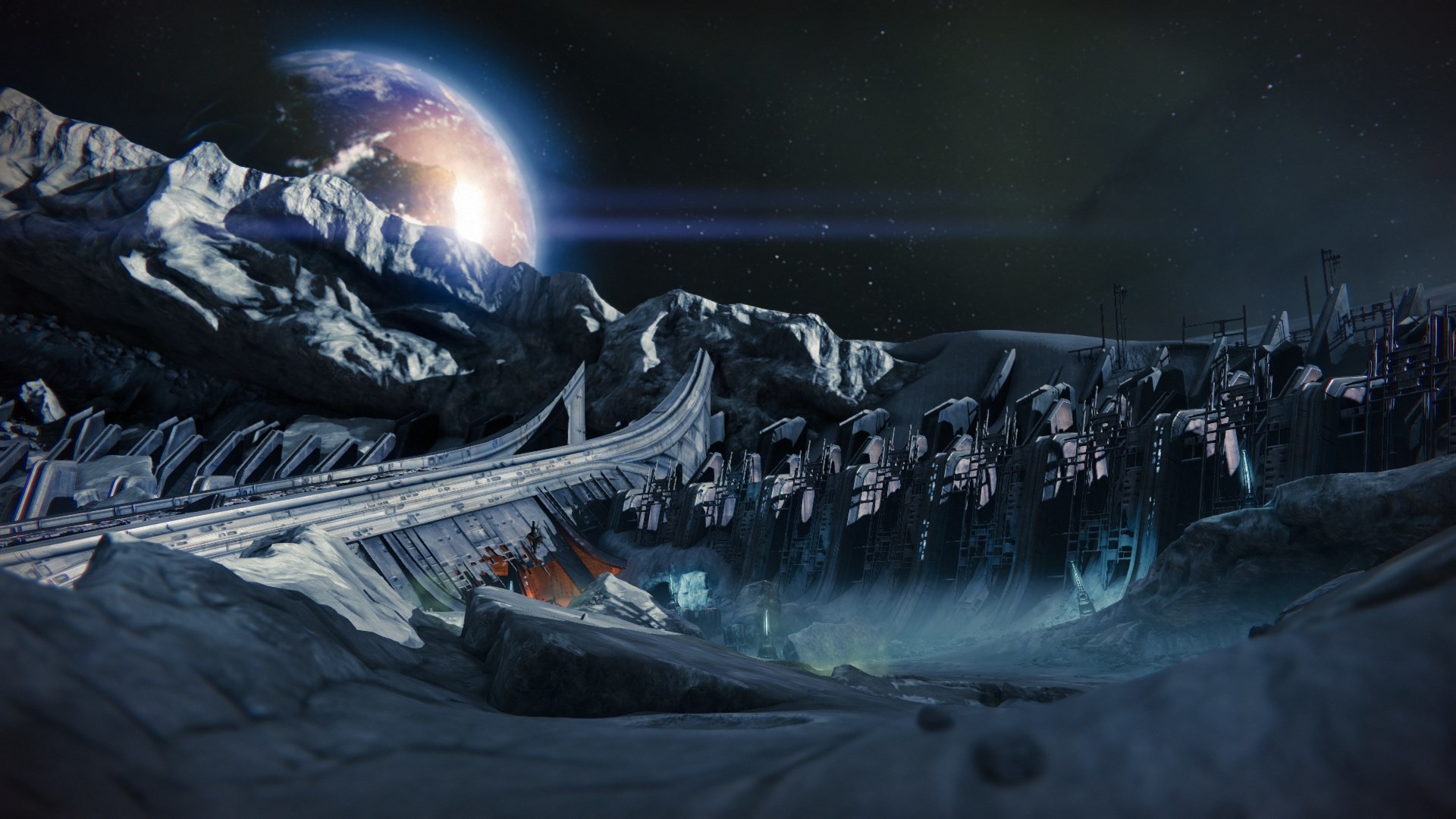 Download Moon Video Game Destiny (Video Game) HD Wallpaper