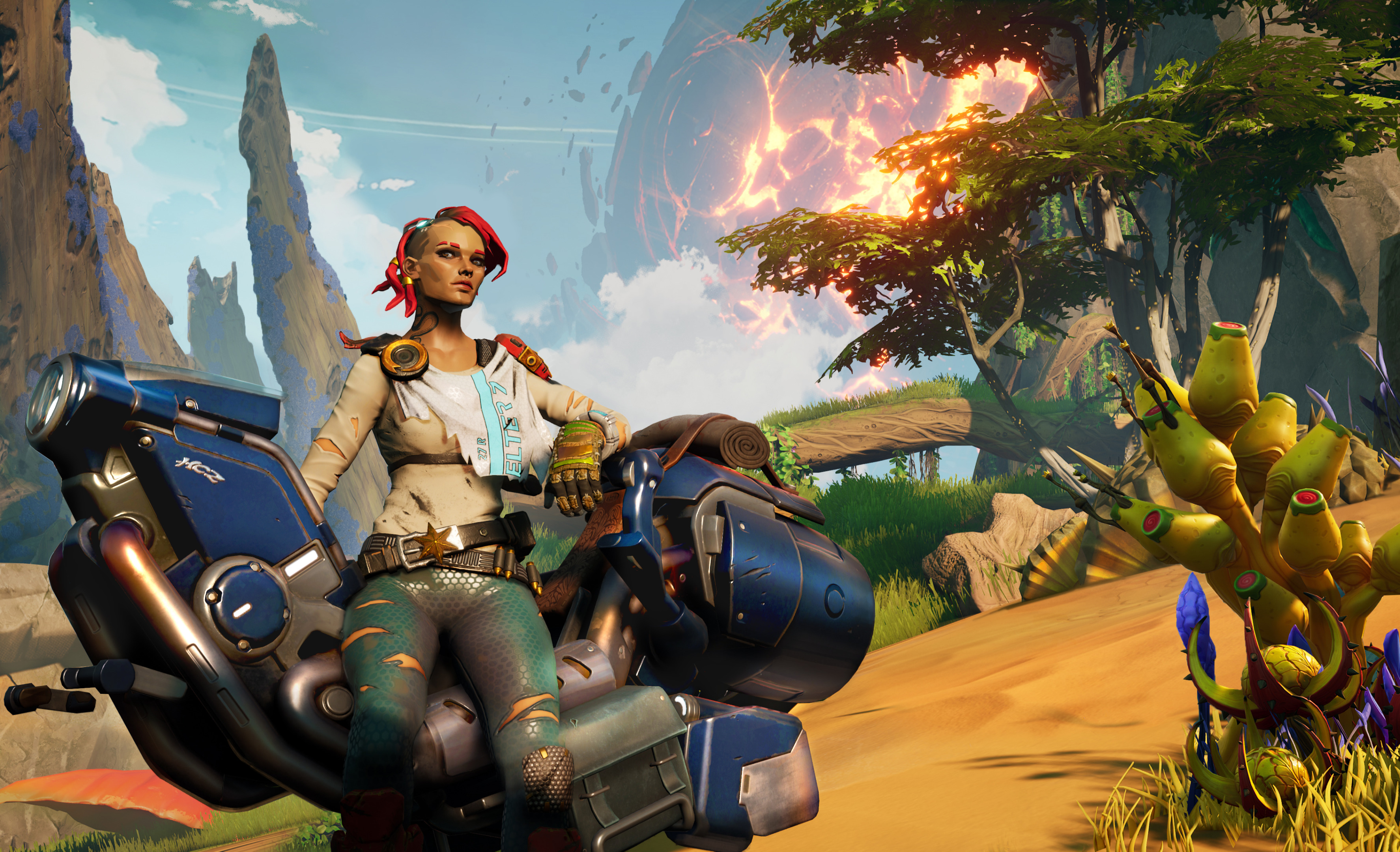 Video Game The Cycle HD Wallpaper