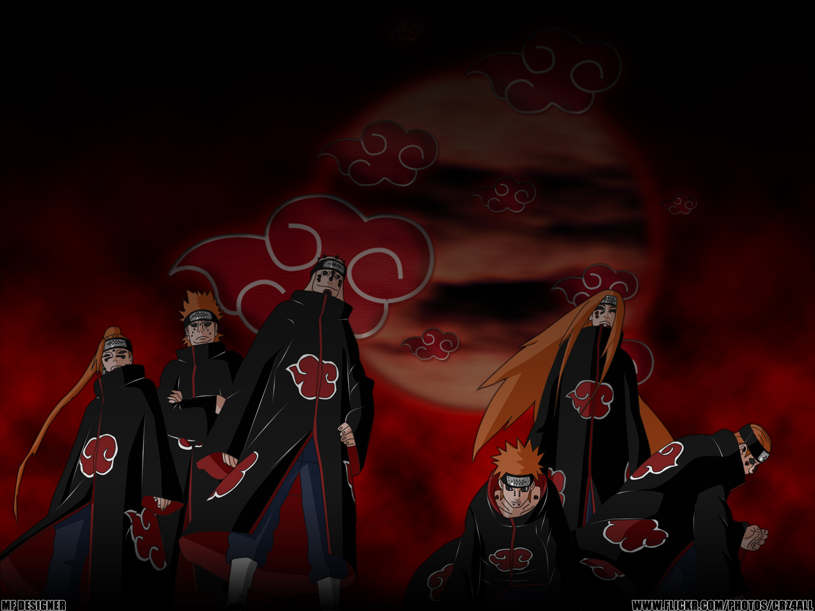 HD Naruto Akatsuki Wallpaper: Legendary Anime Shadows