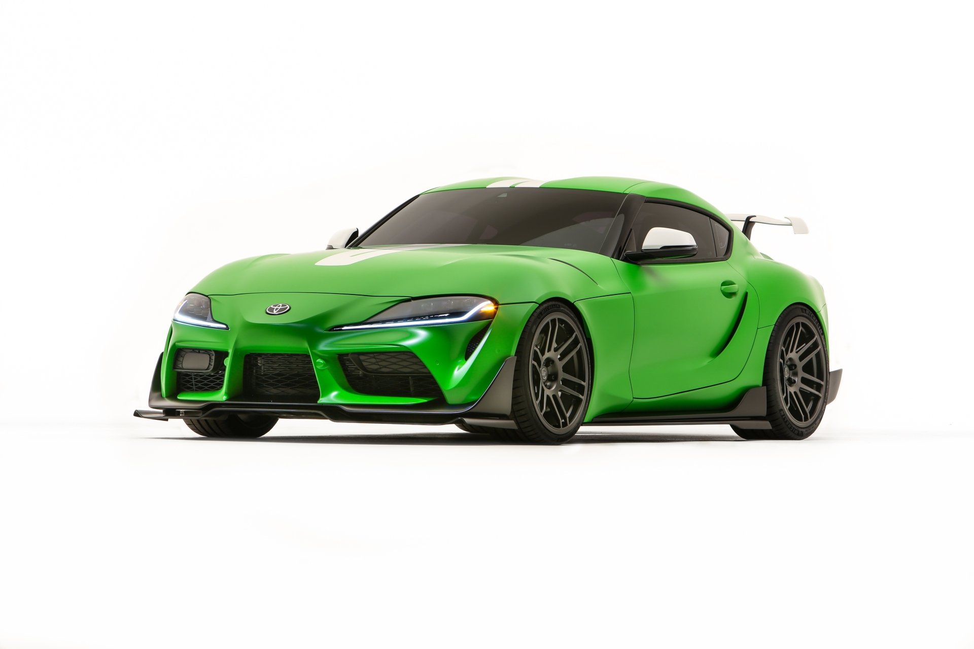 Download Toyota GR Supra Wasabi Concept Green Car Car Toyota Vehicle ...