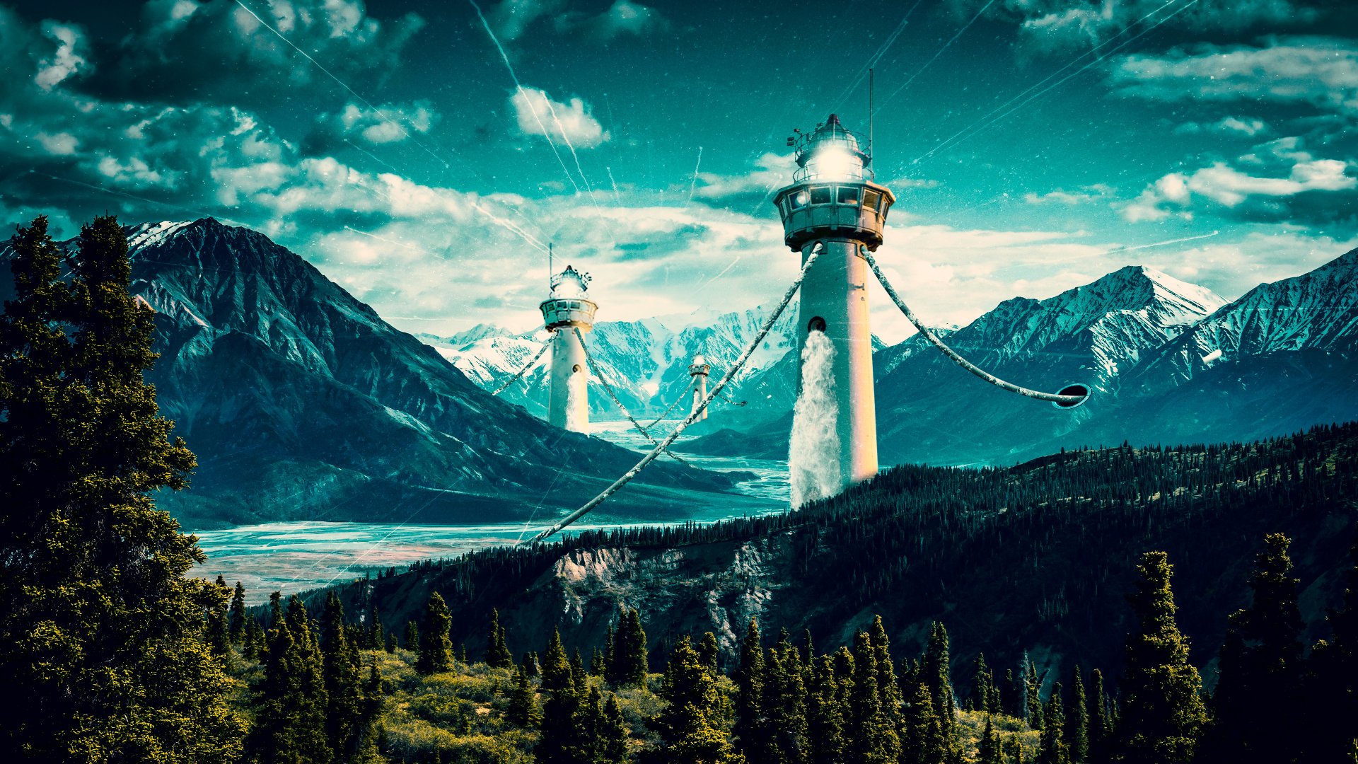 Download Lighthouse Fantasy Landscape Fantasy Landscape 4k Ultra HD ...