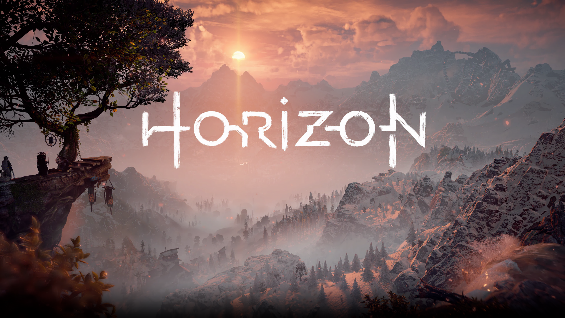 Horizon Zero Dawn — 4K Ultra HD Wallpaper: Dawn Over Misty Peaks by ...