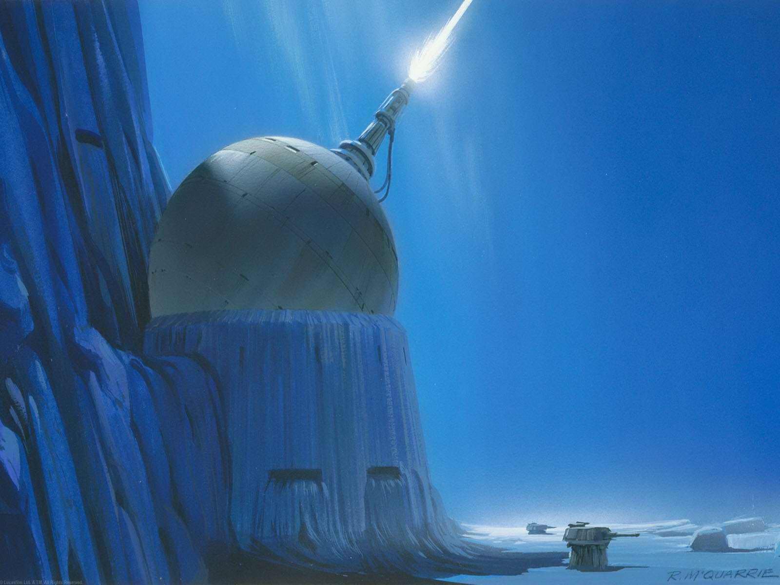 Epic Star Wars Sci-Fi HD Wallpaper: Cosmic Beacon