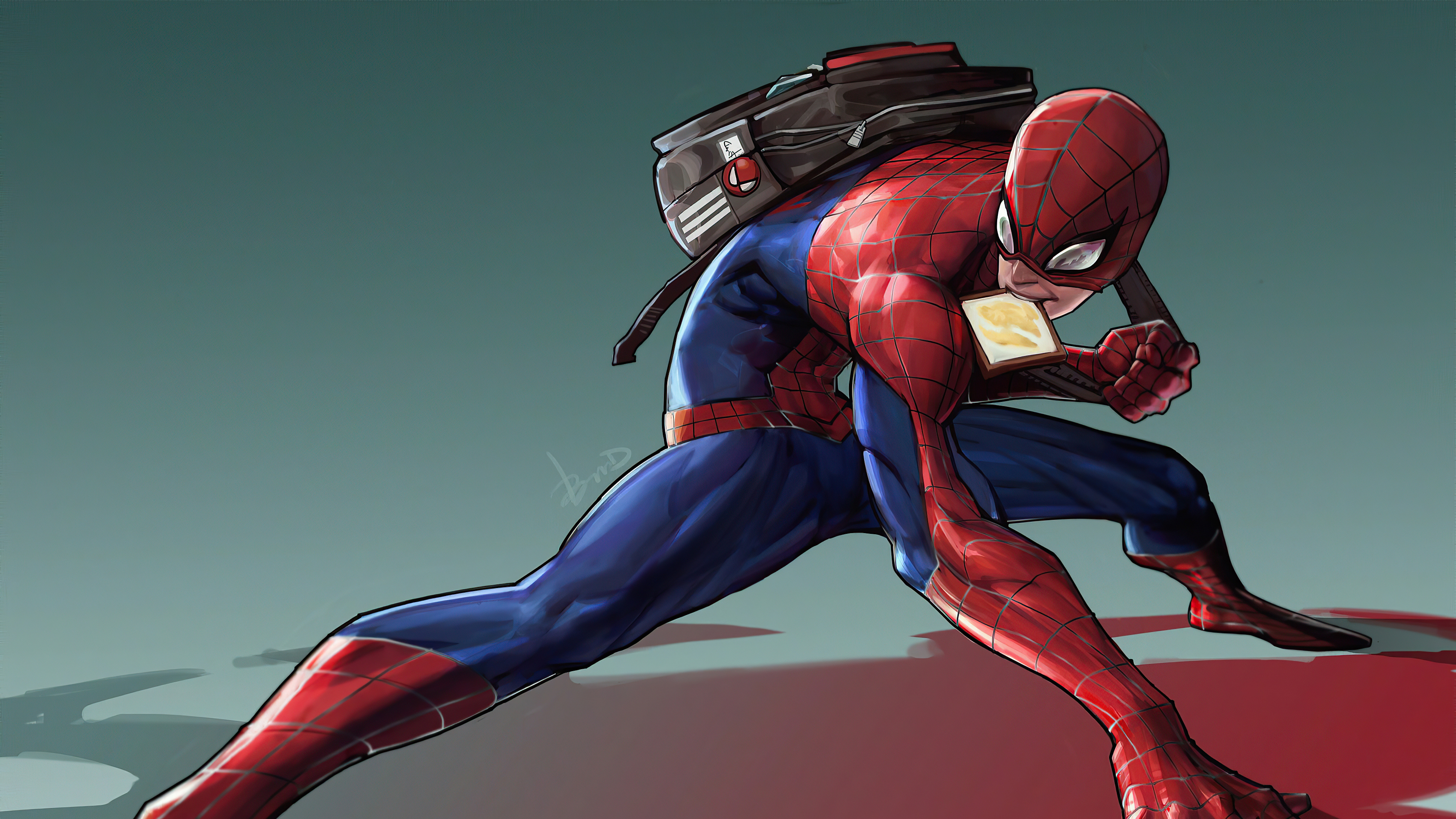Download Comic Spider Man 4k Ultra HD Wallpaper by BiBao DaDao