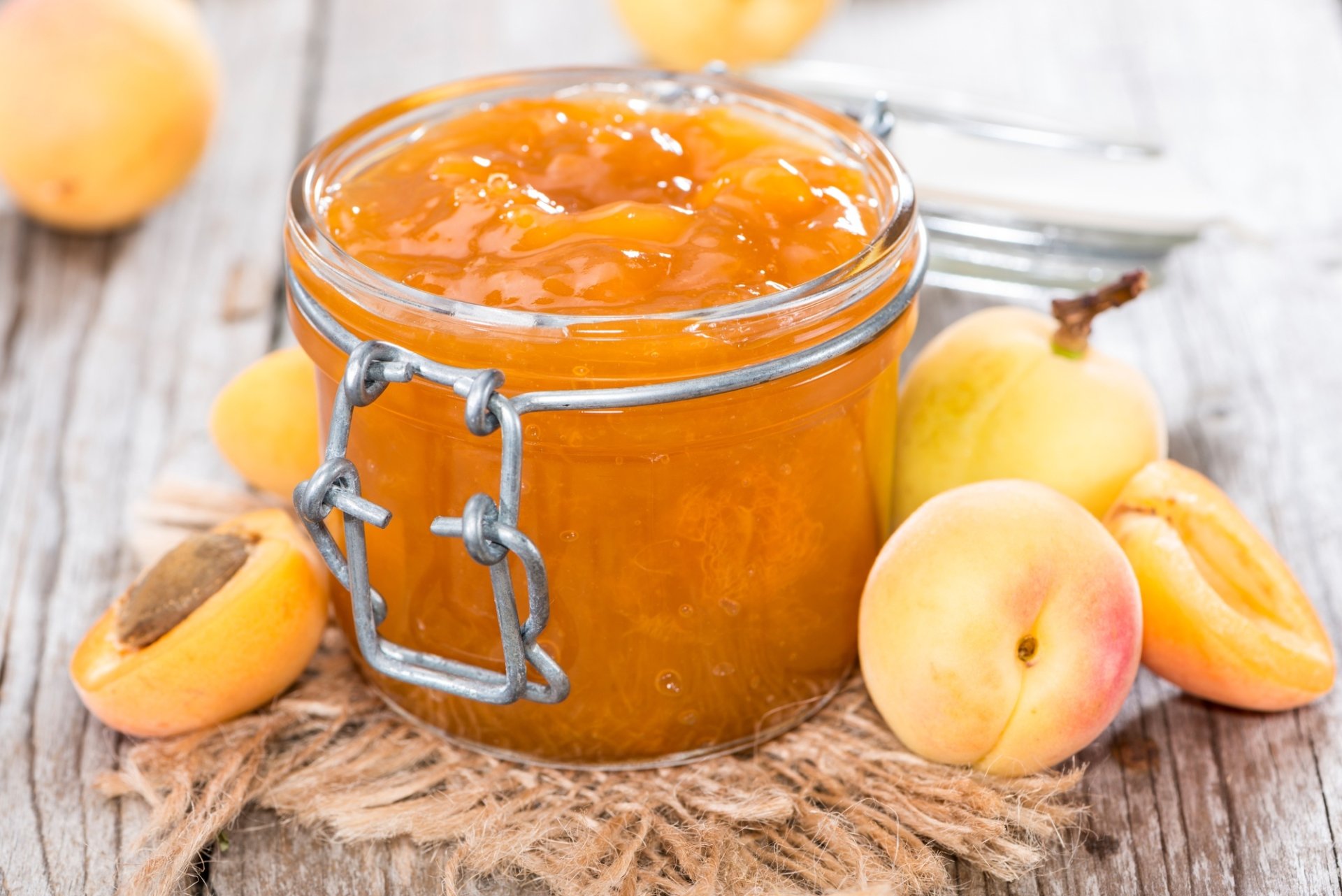 Download Still Life Fruit Apricot Food Jam HD Wallpaper