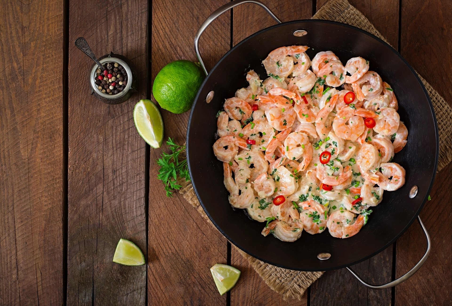 Download Still Life Seafood Food Shrimp HD Wallpaper