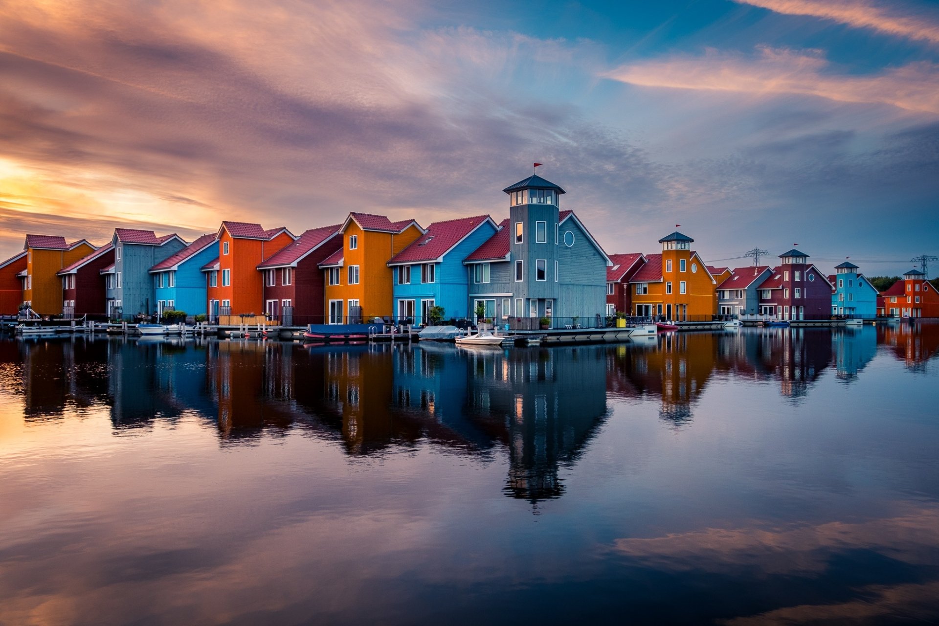 Download Man Made Town HD Wallpaper