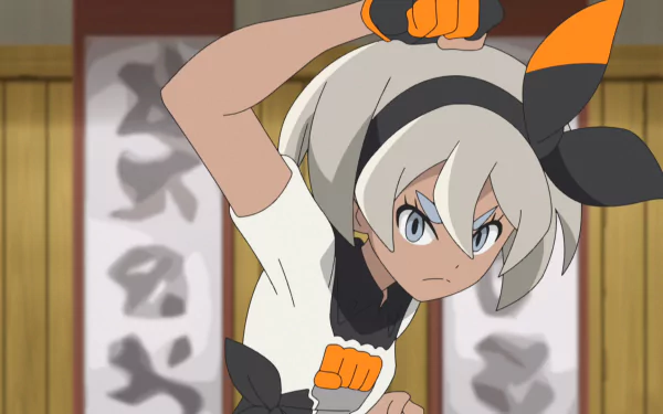 Download Bea (Pokémon) Anime Pokemon HD Wallpaper