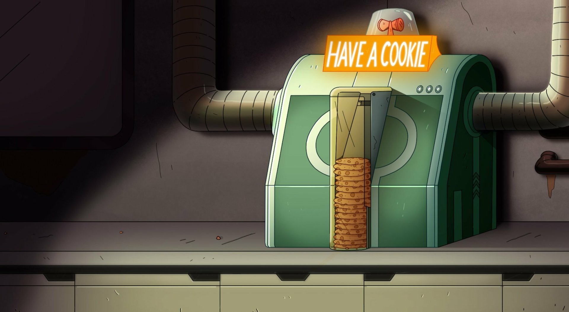 Download Cookie Concept Art TV Show Final Space HD Wallpaper by ...