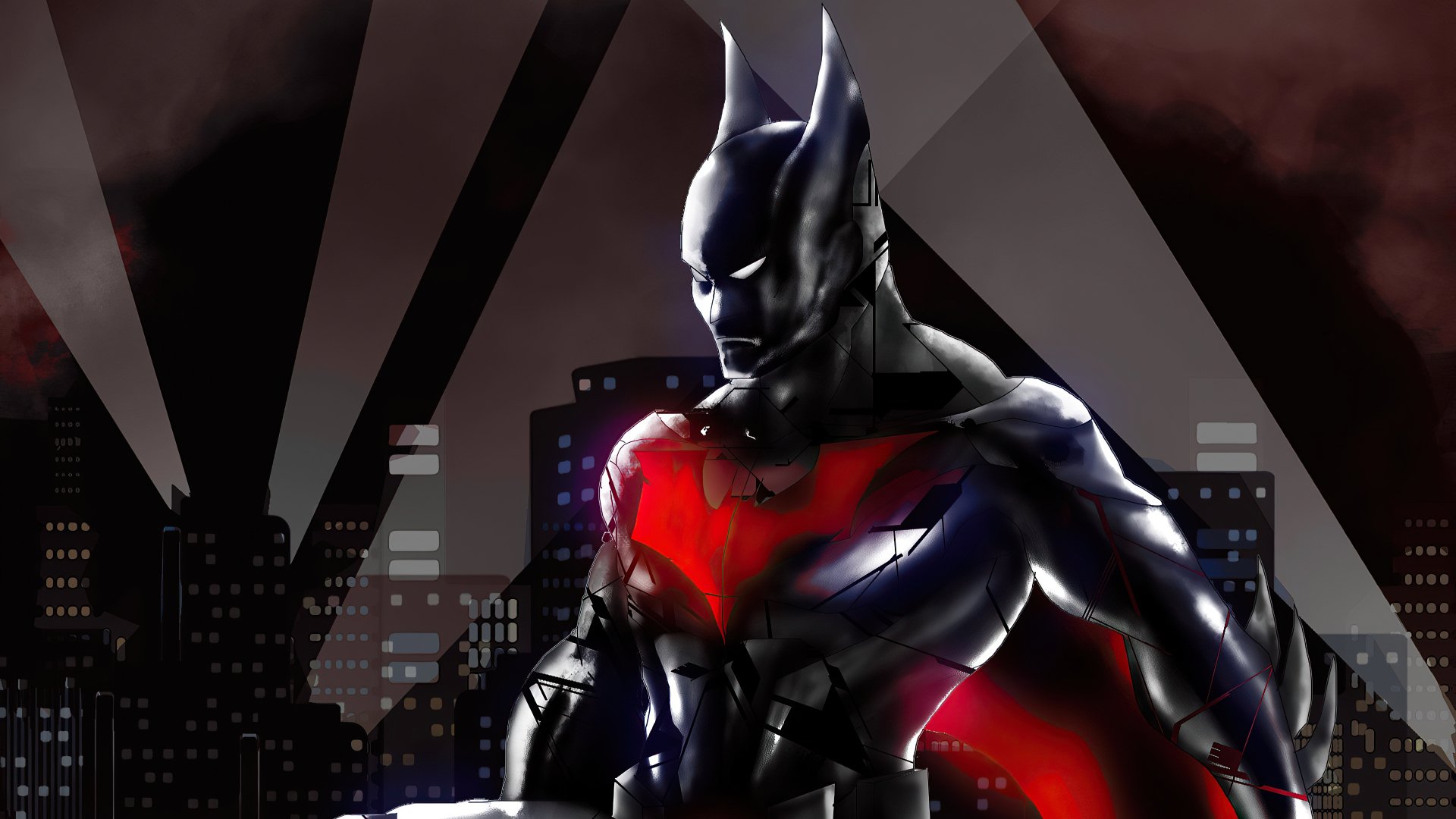 Download DC Comics Batman Comic Batman Beyond 4k Ultra HD Wallpaper