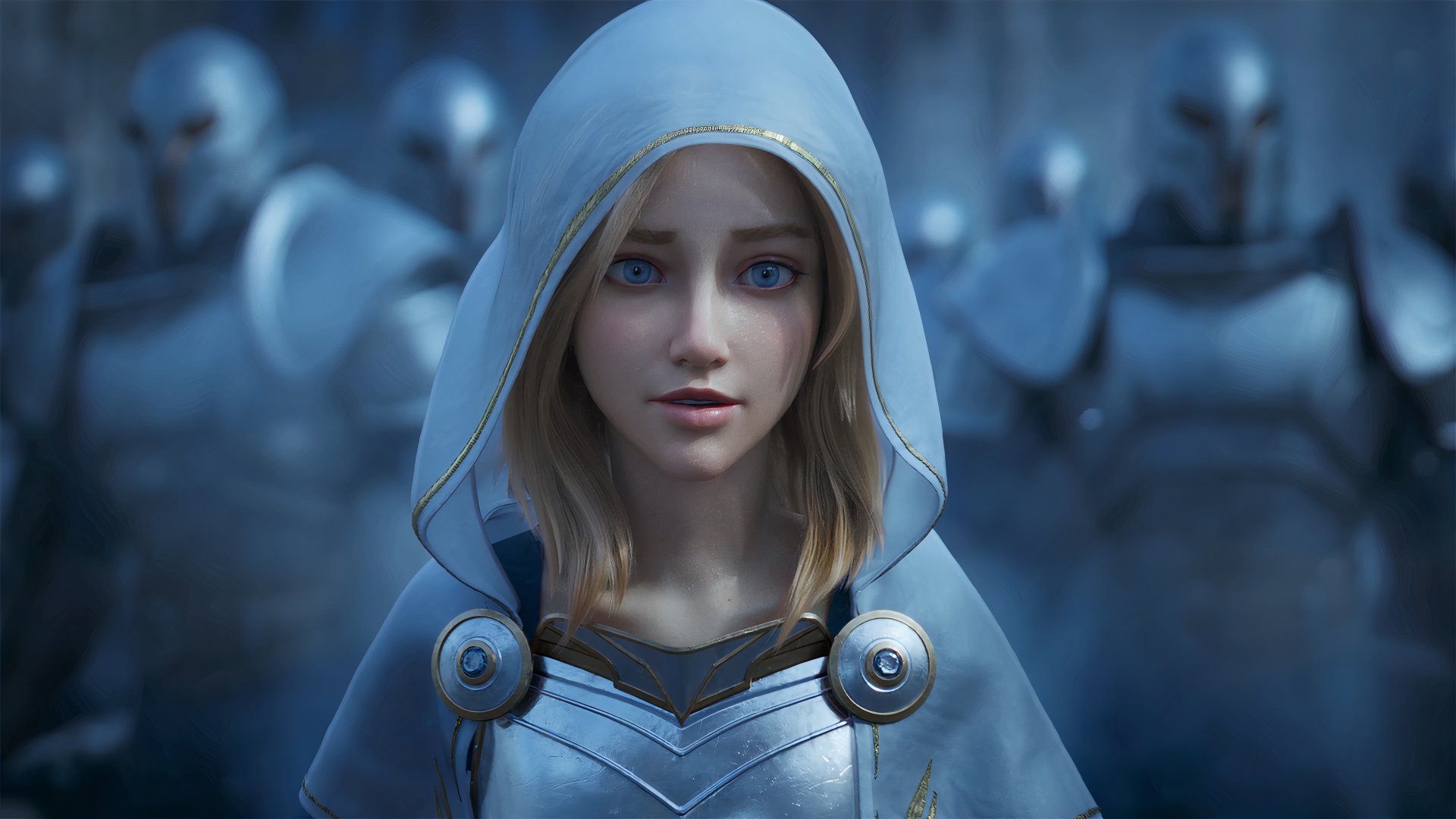 Download Blue Eyes Short Hair Blonde Lux (League Of Legends) Video Game ...