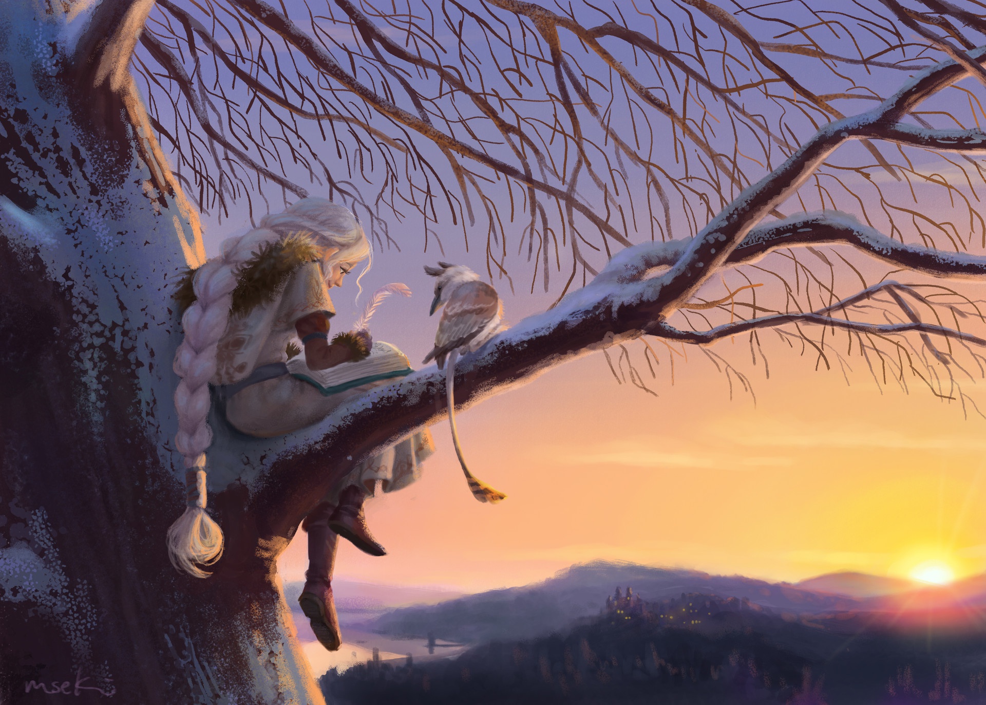 Fantasy Women HD Wallpaper by Masae Seki