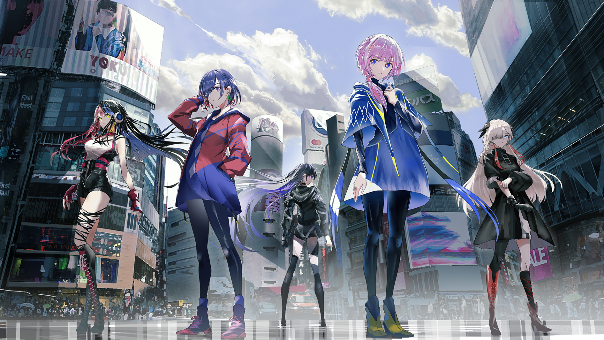 Epic Virtual YouTuber Squad: Koko, Harusaruhi & Friends HD Anime ...