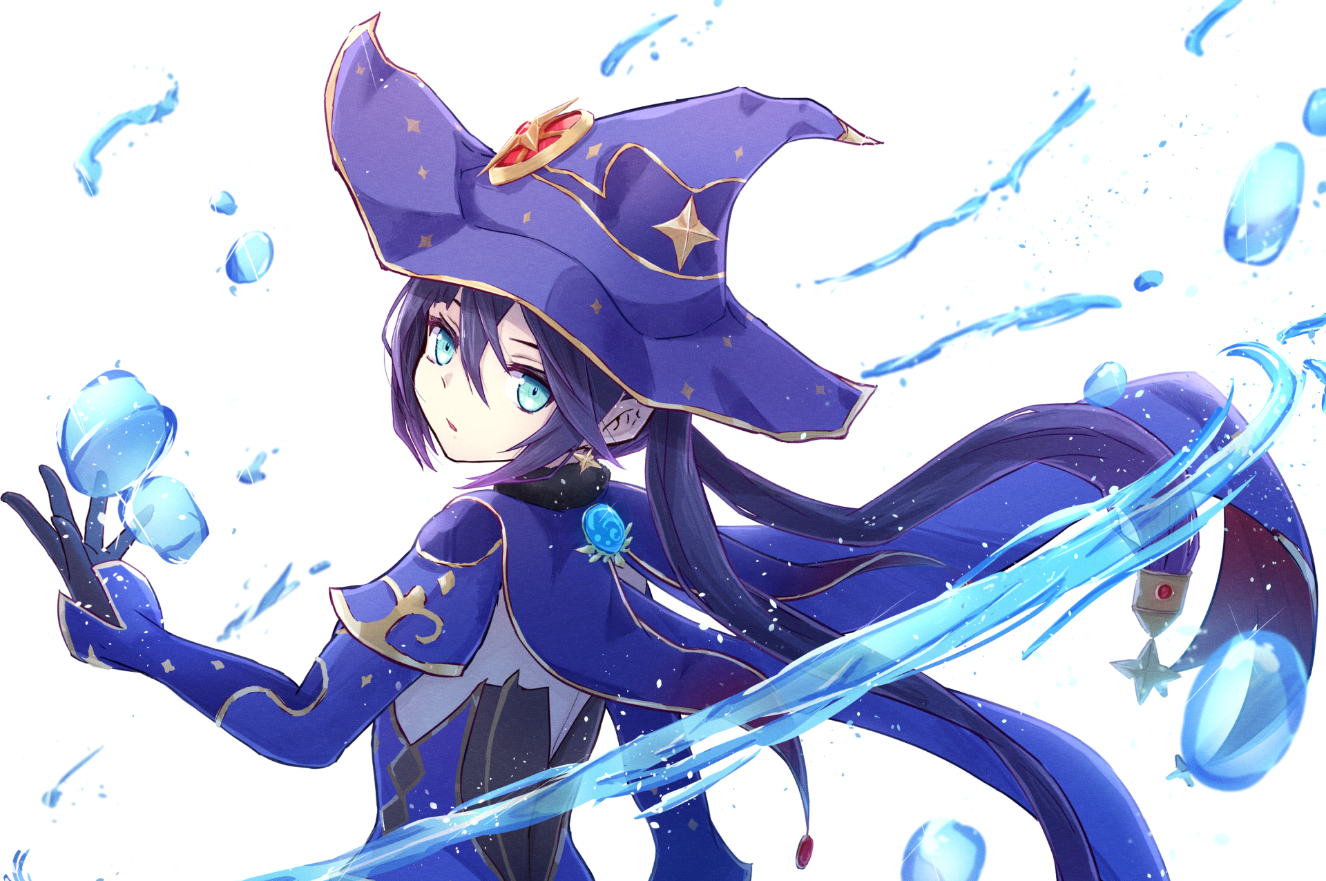 Mona’s Mystical Charm – HD Genshin Impact Wallpaper by れいぞうこ