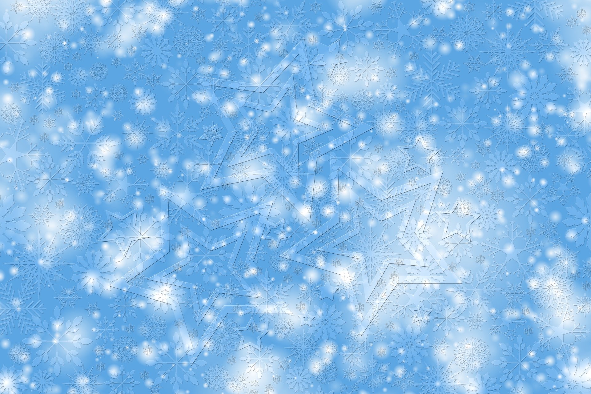 4K Ultra HD Snowflake & Starfall: Artistic Snowfall Texture Pattern