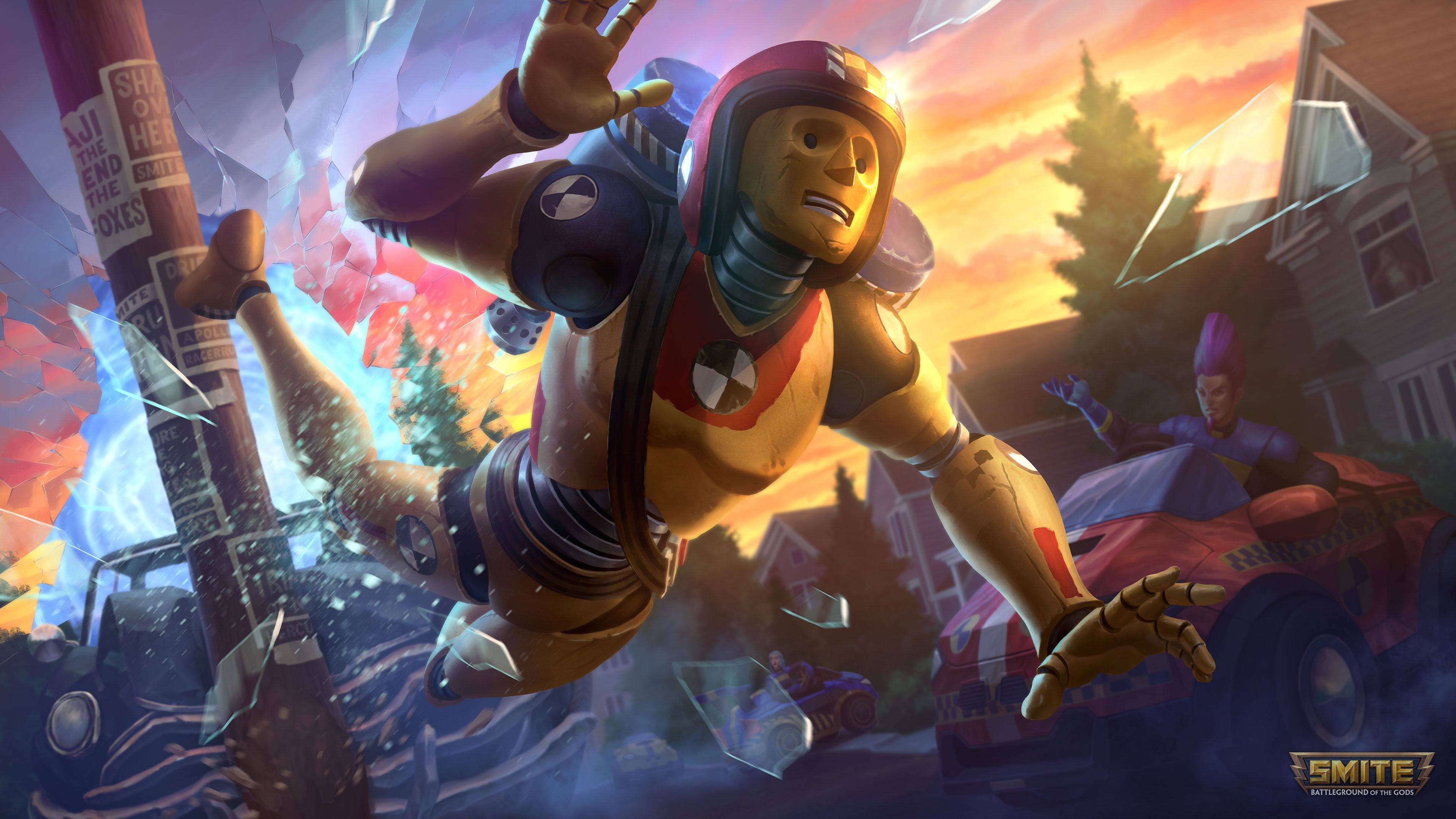 Download Janus (Smite) Video Game Smite 4k Ultra HD Wallpaper