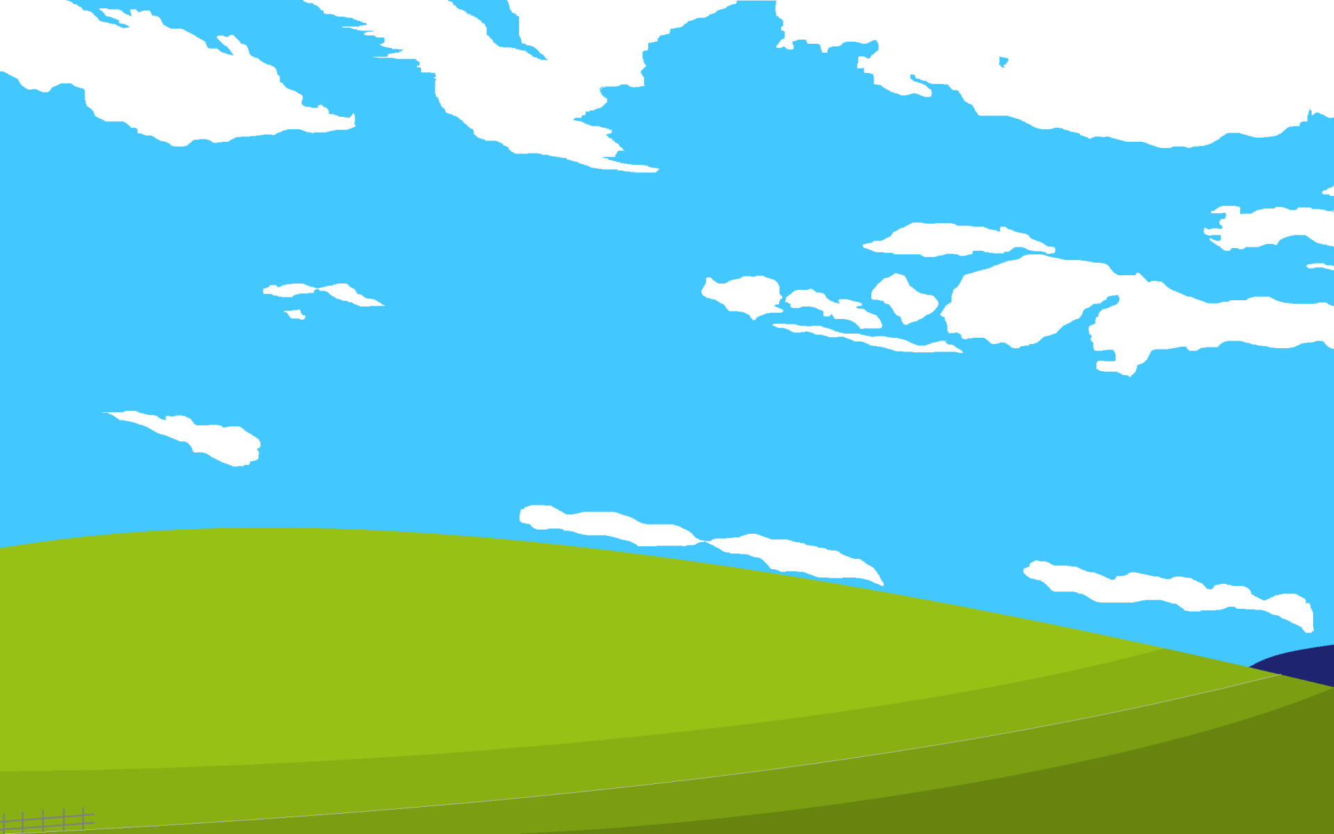 Simple Windows XP Bliss wallpaper, Credit goes to Charles O' Rear for ...