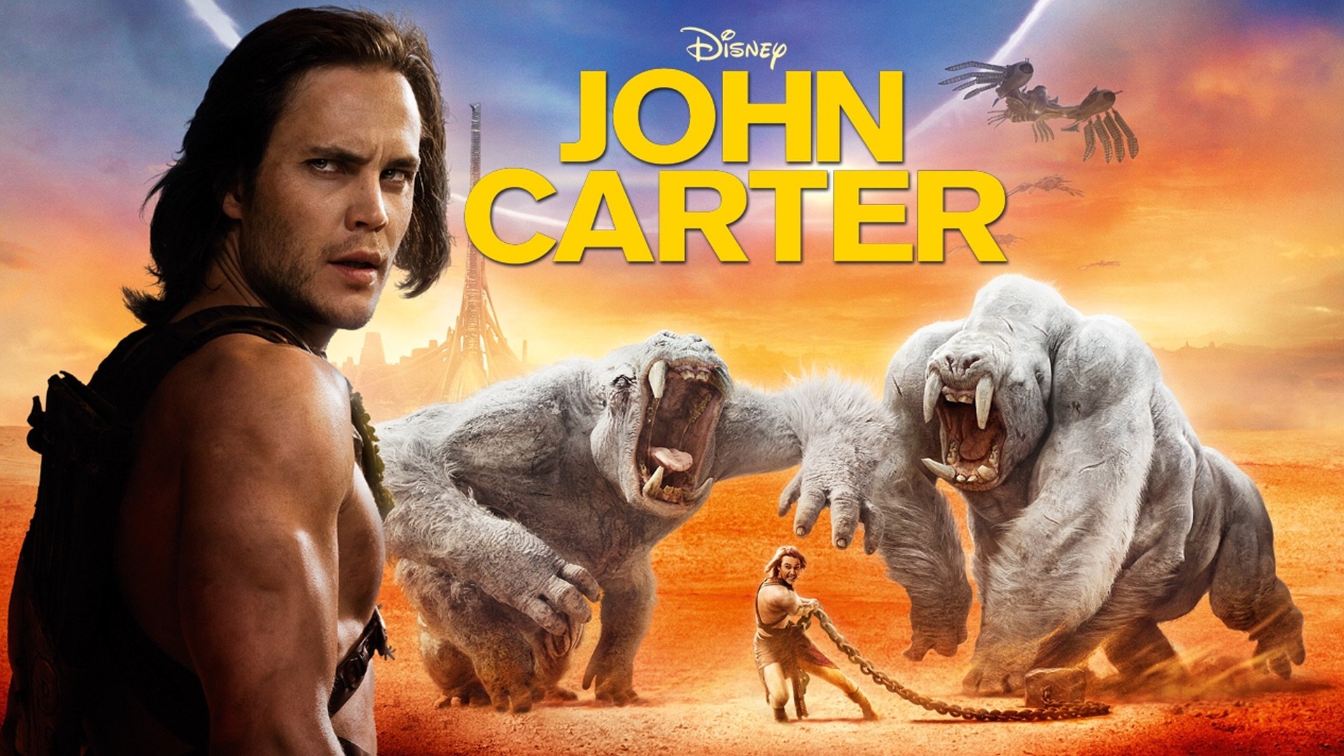 Download Taylor Kitsch Movie John Carter HD Wallpaper