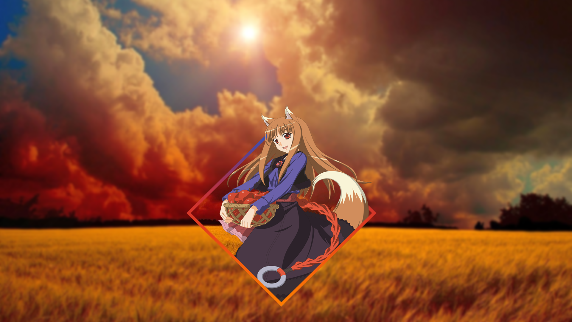 Download Holo (Spice & Wolf) Anime Spice And Wolf Picture-in-picture HD ...
