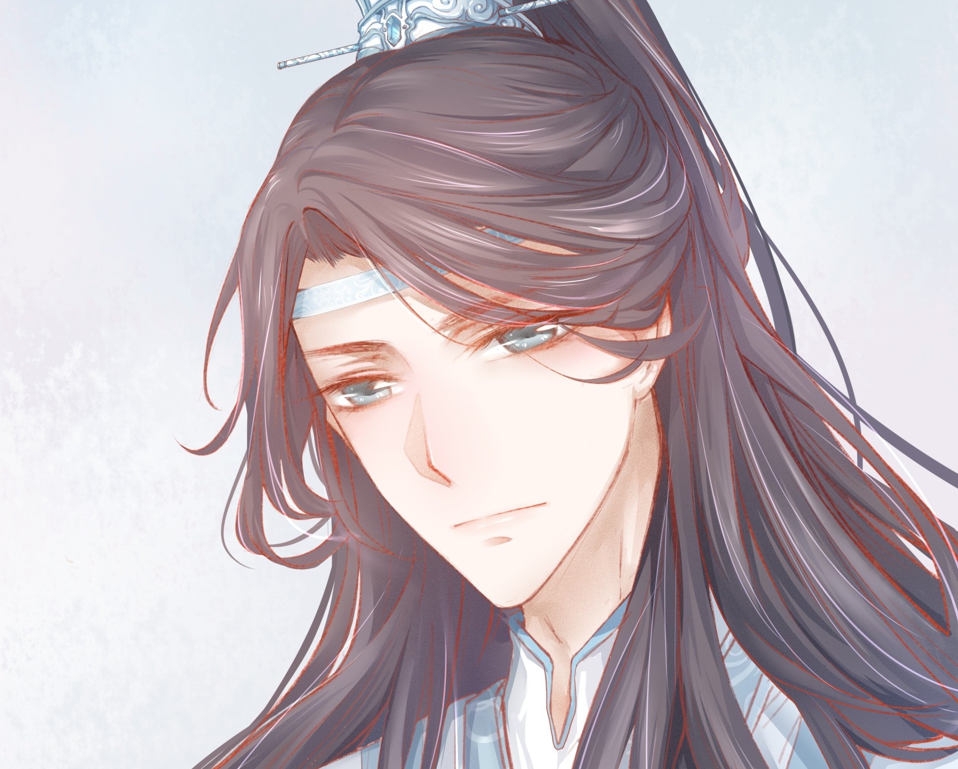 Download Lan Zhan Lan Wangji Anime Mo Dao Zu Shi HD Wallpaper